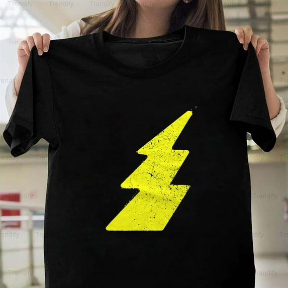 Grunge Lightning Flash Funny Weather Sarcastic Humor H31270 T-Shirt ...