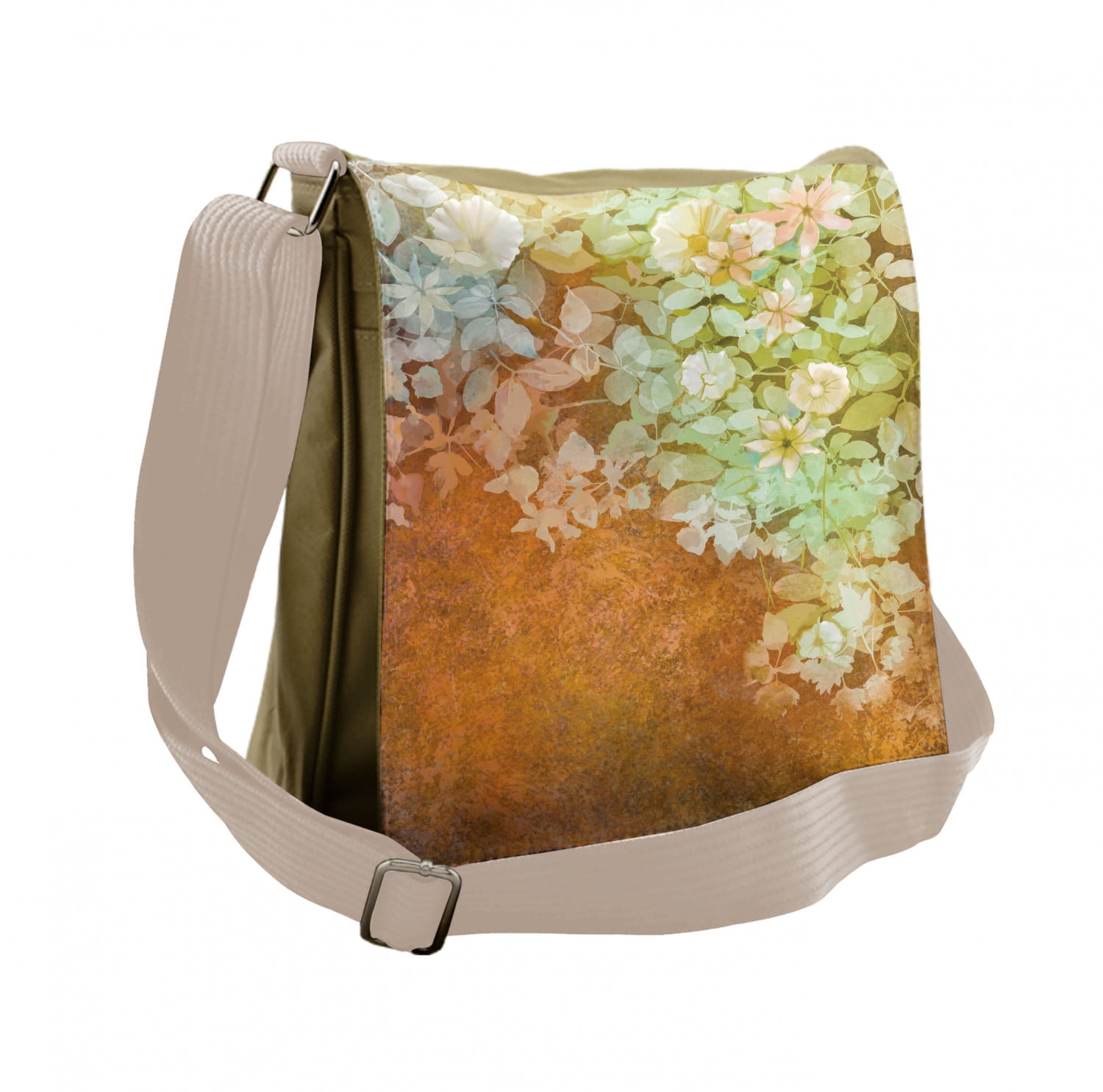 Grunge Messenger Bag, Blur Paper Background, Unisex Cross-body, by ...