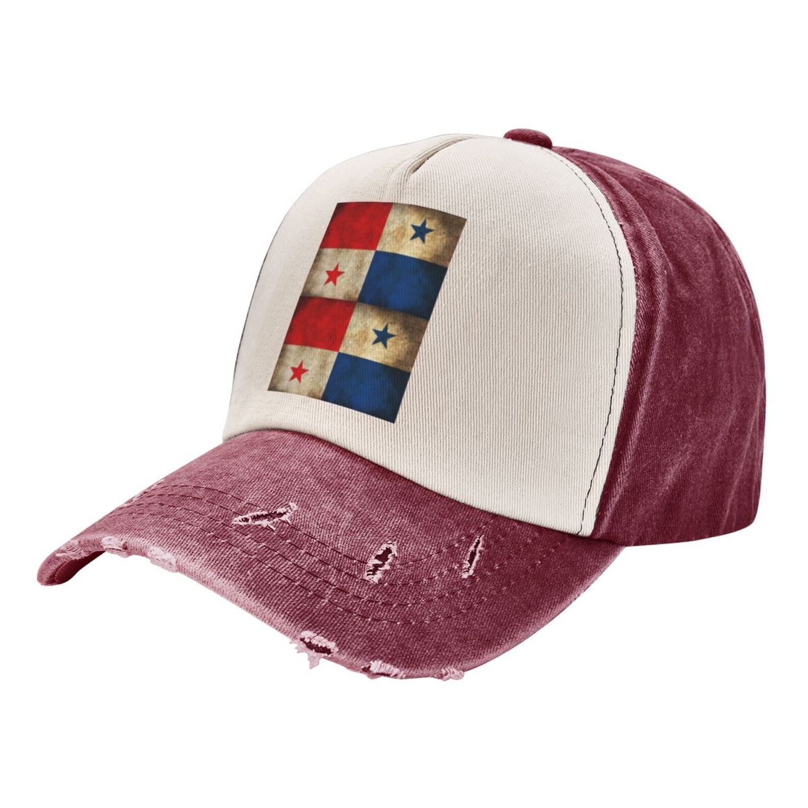 Grunge Retro Panama Flag Distressed Baseball Cap Dad Hats for Men Women ...