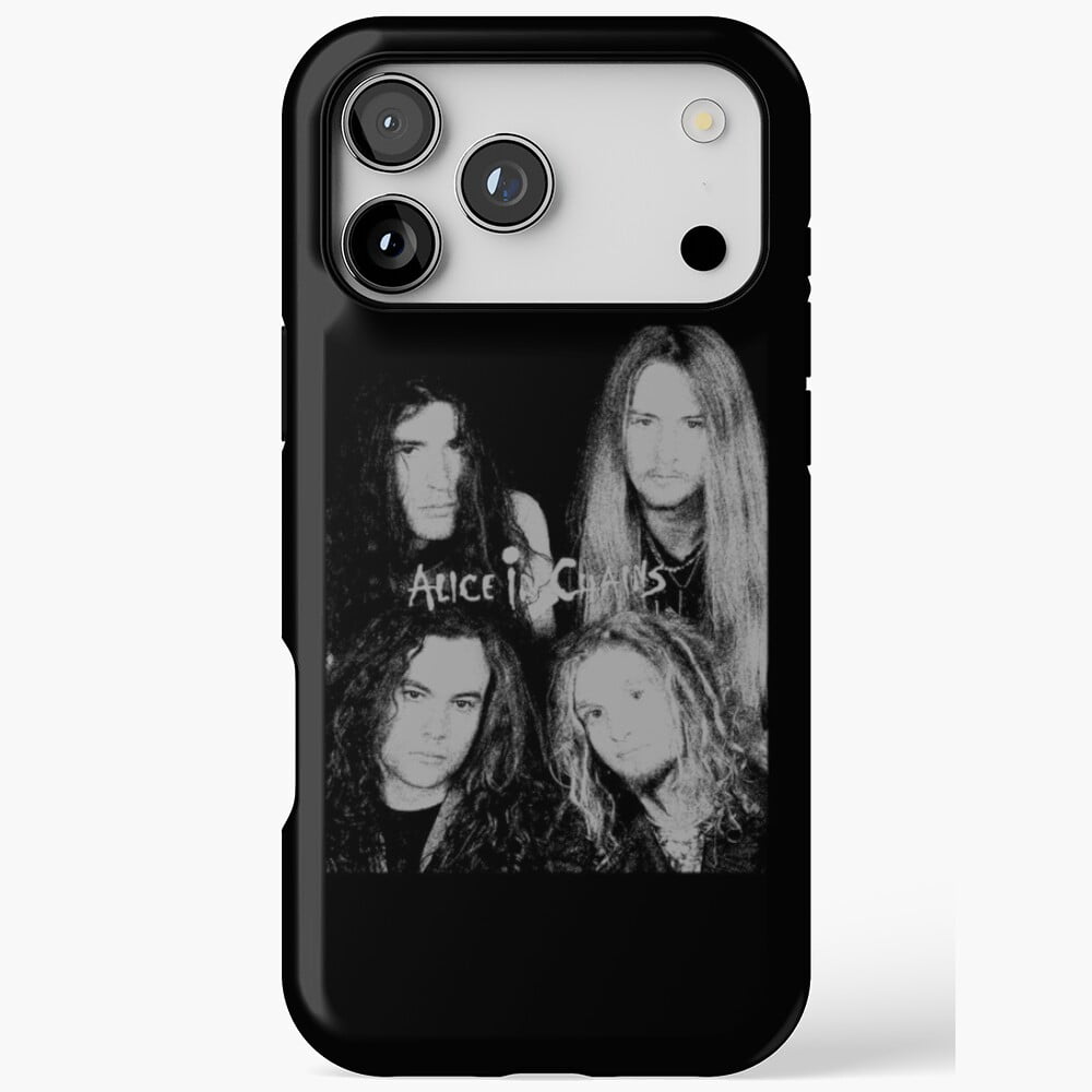 Grunge Rock Band 90s Music Case for iPhone 11 12 13 14 15 16 17 Pro Max ...