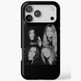 Grunge Rock Band 90s Music Case for iPhone 11 12 13 14 15 16 17 Pro Max ...