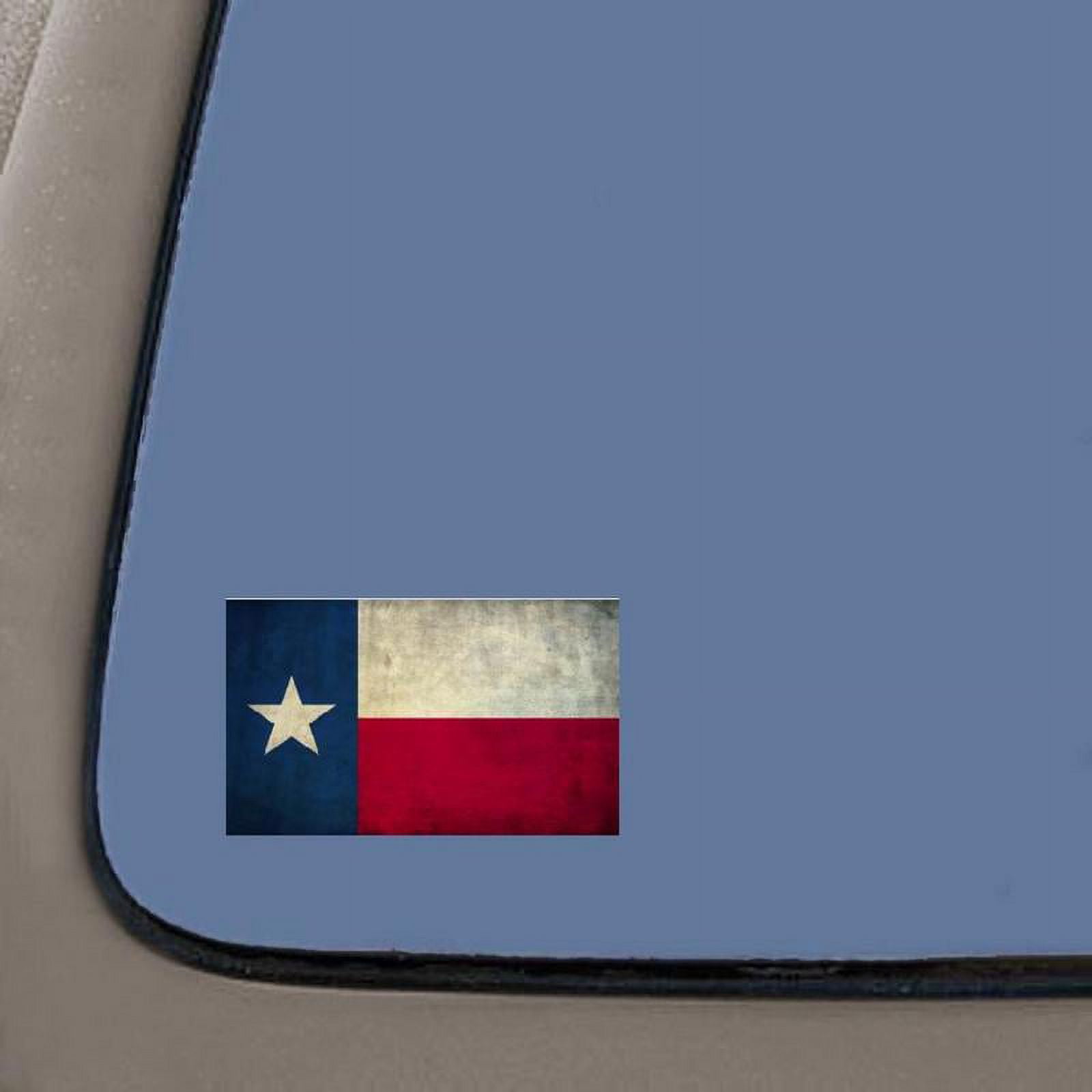 Grunge Style Texas Flag Decal Sticker | 5-Inches By 3-Inches | **2-Pack ...