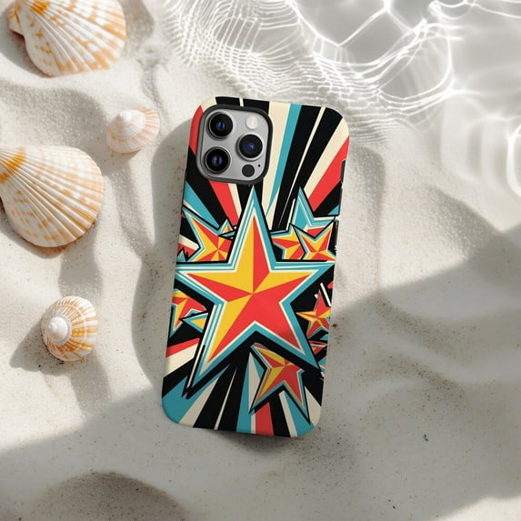 Grunge Y2K Star Collage Twinkle Night Phone Case for 17 16 15 14 13 12 ...