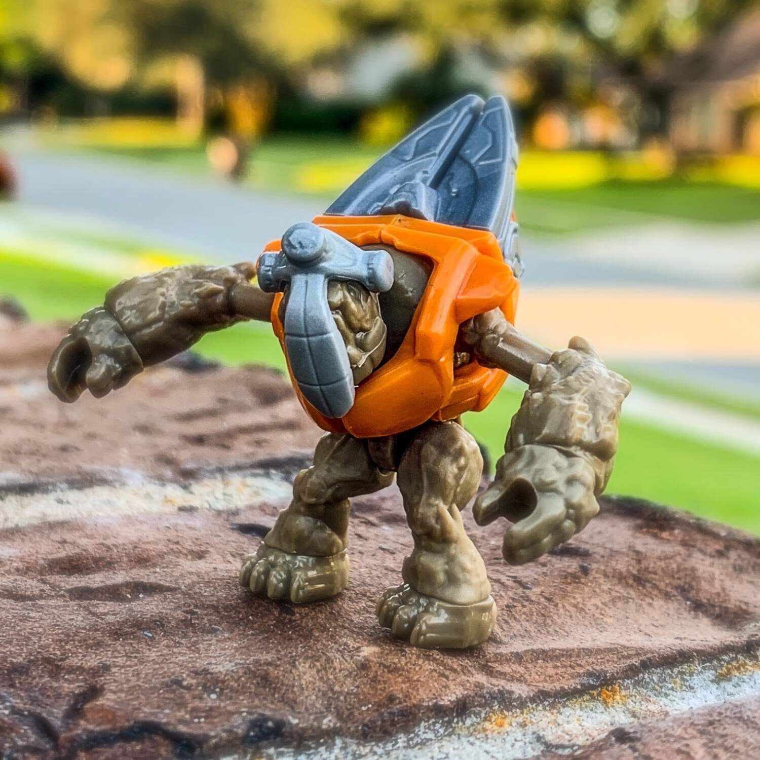 Grunt Conscript (Orange Armor, Recon) - Mega Construx Halo Micro Figure ...