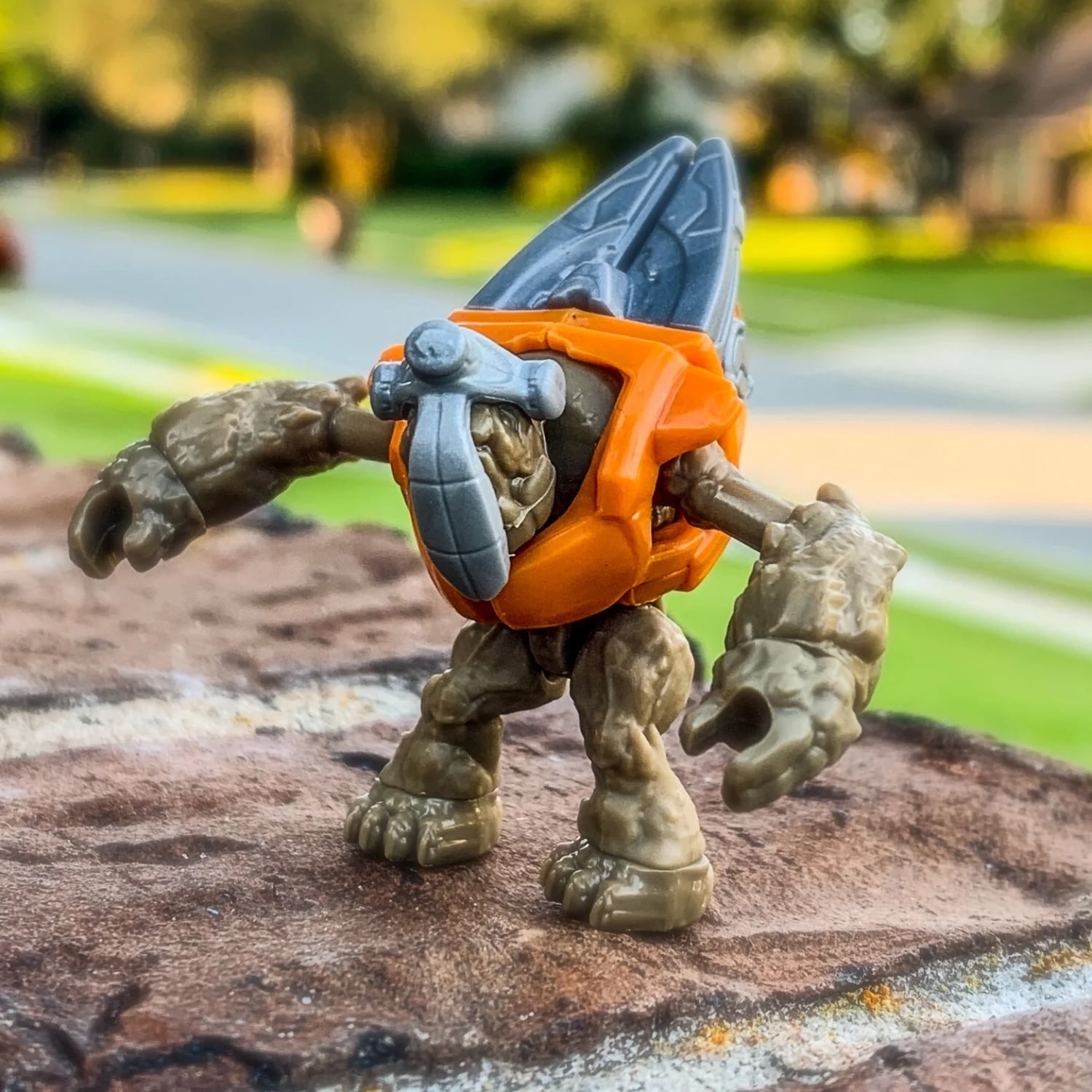 Grunt Conscript (Orange Armor, Recon) - Mega Construx Halo Micro Figure ...