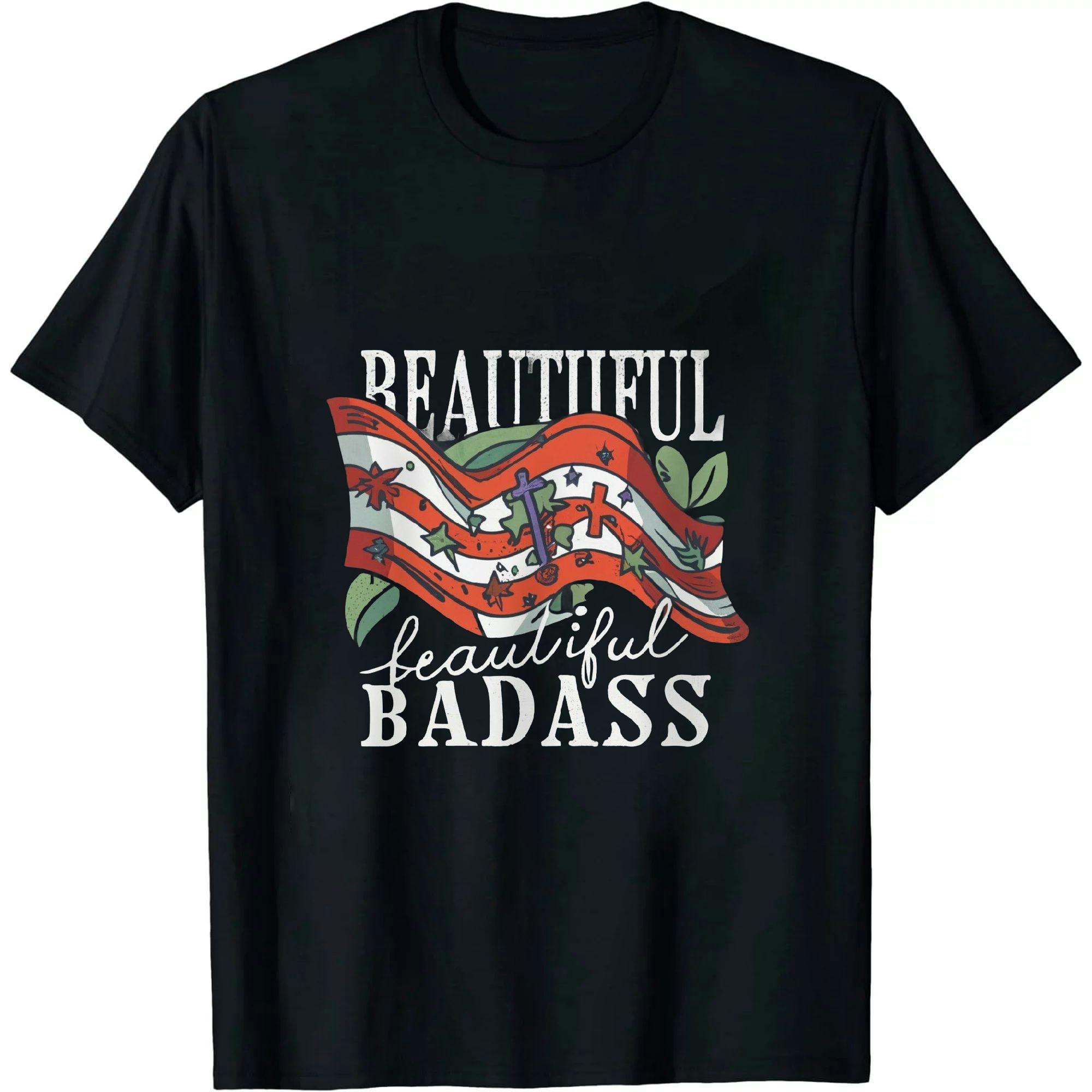 Grunt Style Beautiful Badass Women's T-Shirt 1818 - Walmart.com