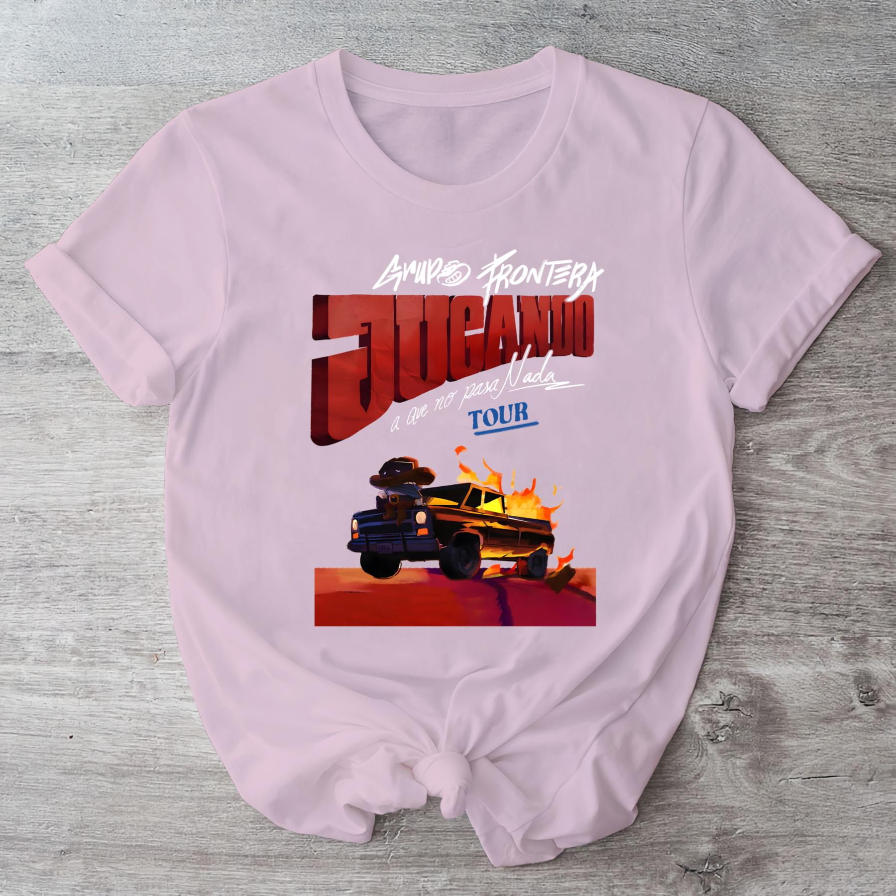 Grupo Frontera Jugando a Que No Pasa Nada 2024 Shirt, Fan Gift-TH15022 ...