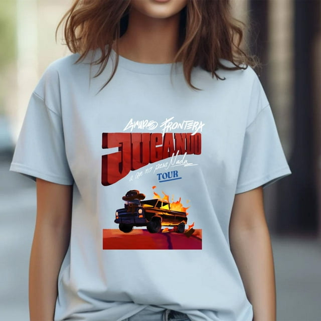 Grupo Frontera Jugando a Que No Pasa Nada 2024 Shirt, Fan Gift ...