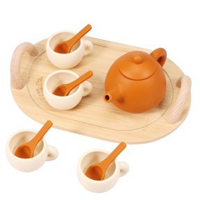 Zoo Troop: Flamingo Tea Set - 13 Pieces - Animal Tea Party Set ...