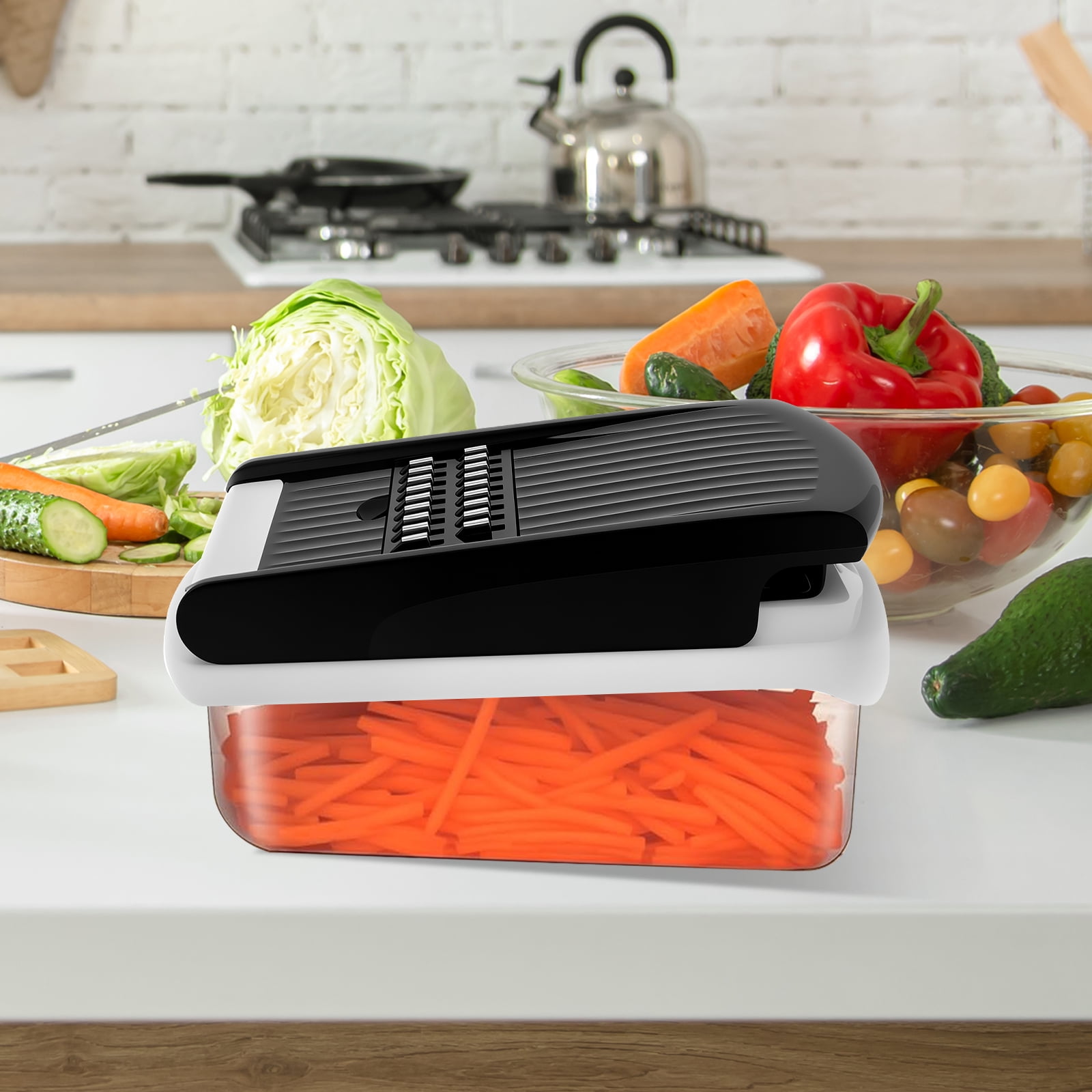 Grusce 14 in 1 Vegetable Chopper Efficient Veggie Chopper with ...