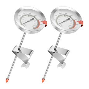 ThermoPro Analog Candy Thermometer & Deep Fry Oil Thermometer with Pot ...