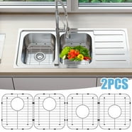 SANNO Sink Protector Grid for Kitchen Sink, 14.57" L X 11.22" W Bottom ...