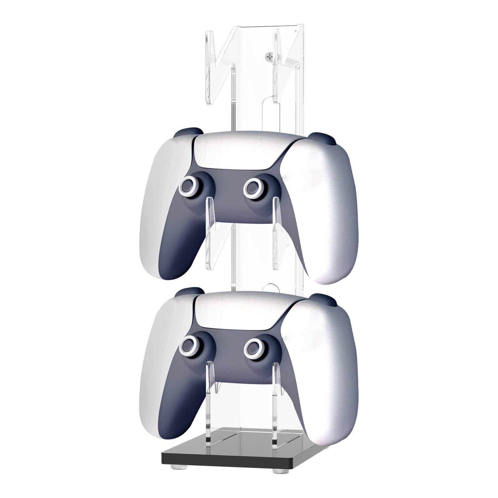 Grusce 2 Sets 3 Tier Acrylic Controller Holder and Headset Stand, 2 in ...