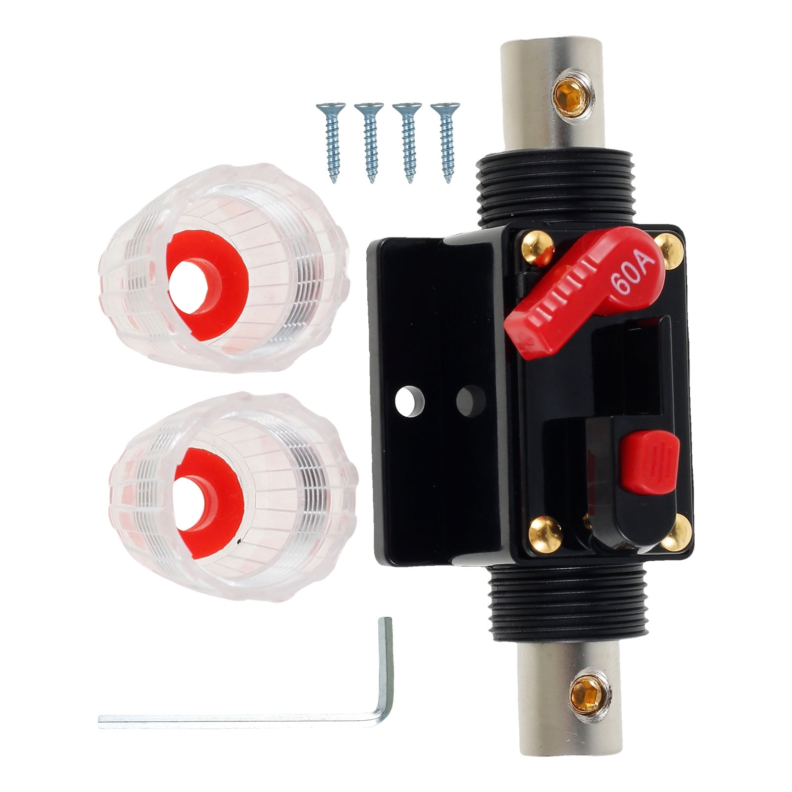 NUAHRHY 60 Amp Circuit Breaker 12V to 48V Car Circuit Breaker ...