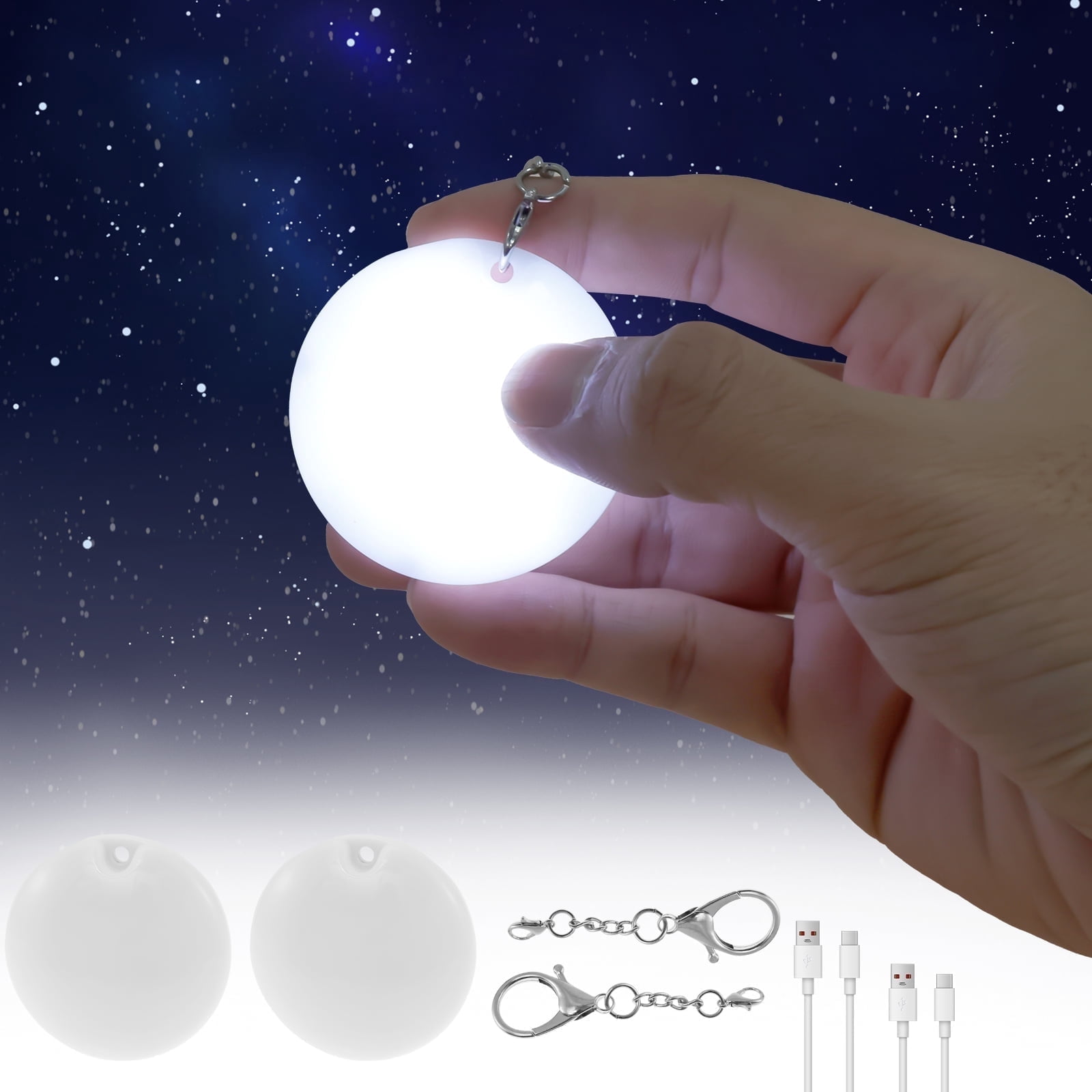NUAHRHY 2pcs Purse Glow Heart Light LED Automatic Sensor Purse Light ...