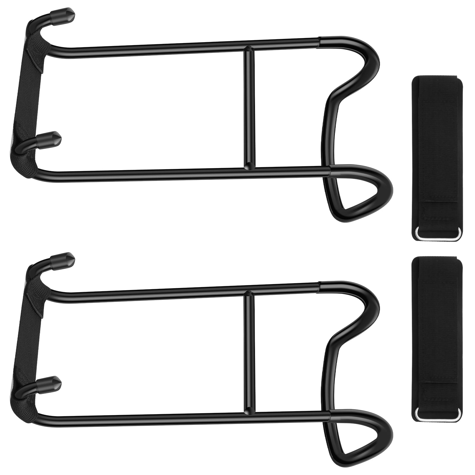 Grusce 2pcs Stainless Steel Dumbbell Hooks Anti Slip Dumbbell Spotter ...