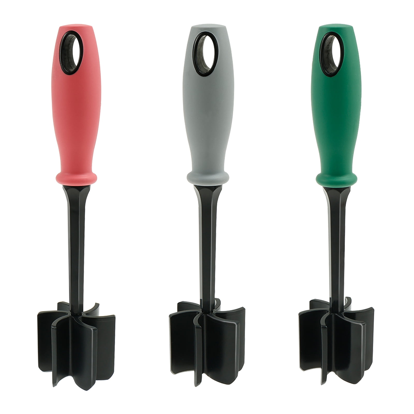 Grusce 3pcs Meat Chopper Heat Resistant Ground Beef Masher ...