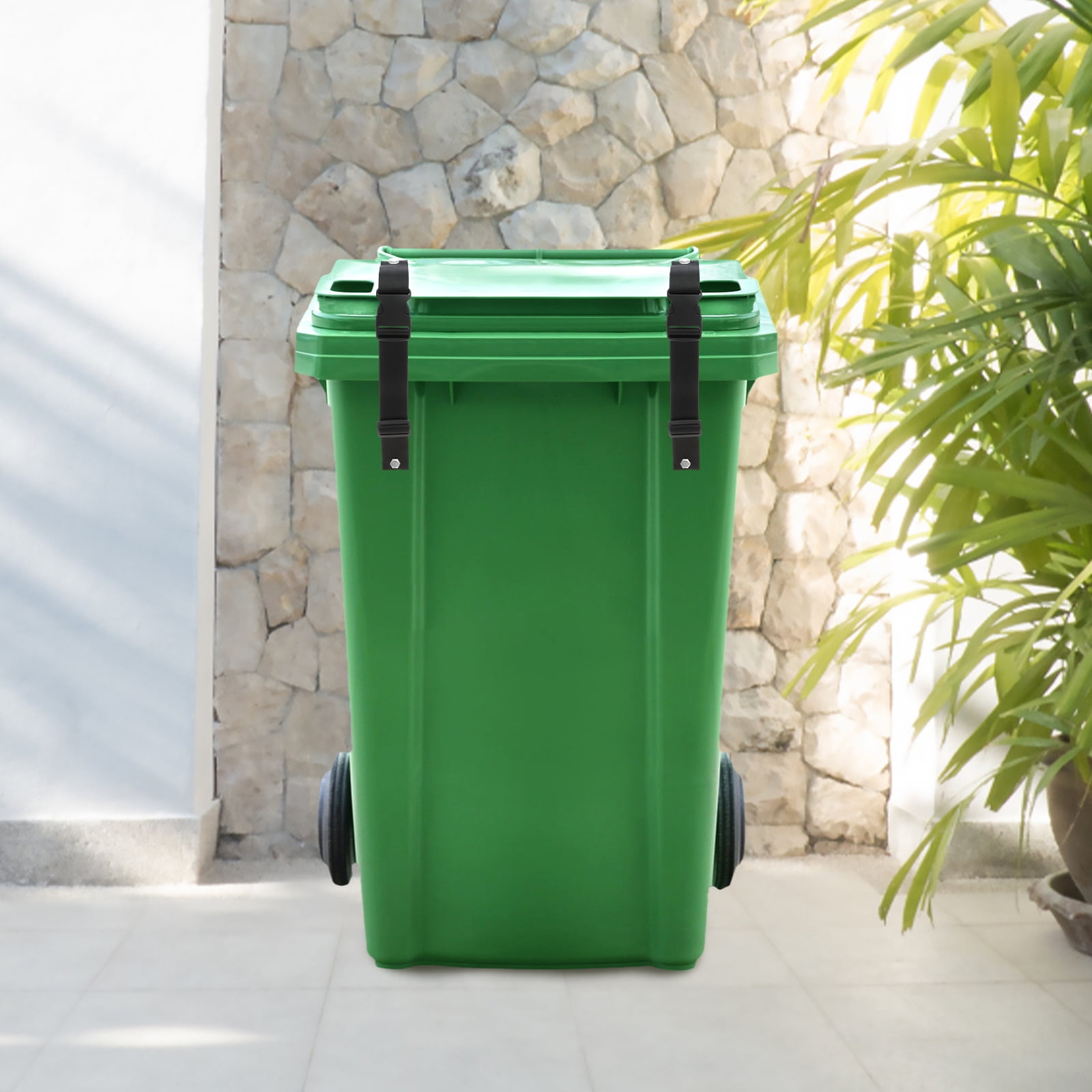 Grusce 4PCS Trash Can Locks for Animals, Universal Garbage Can Lock ...