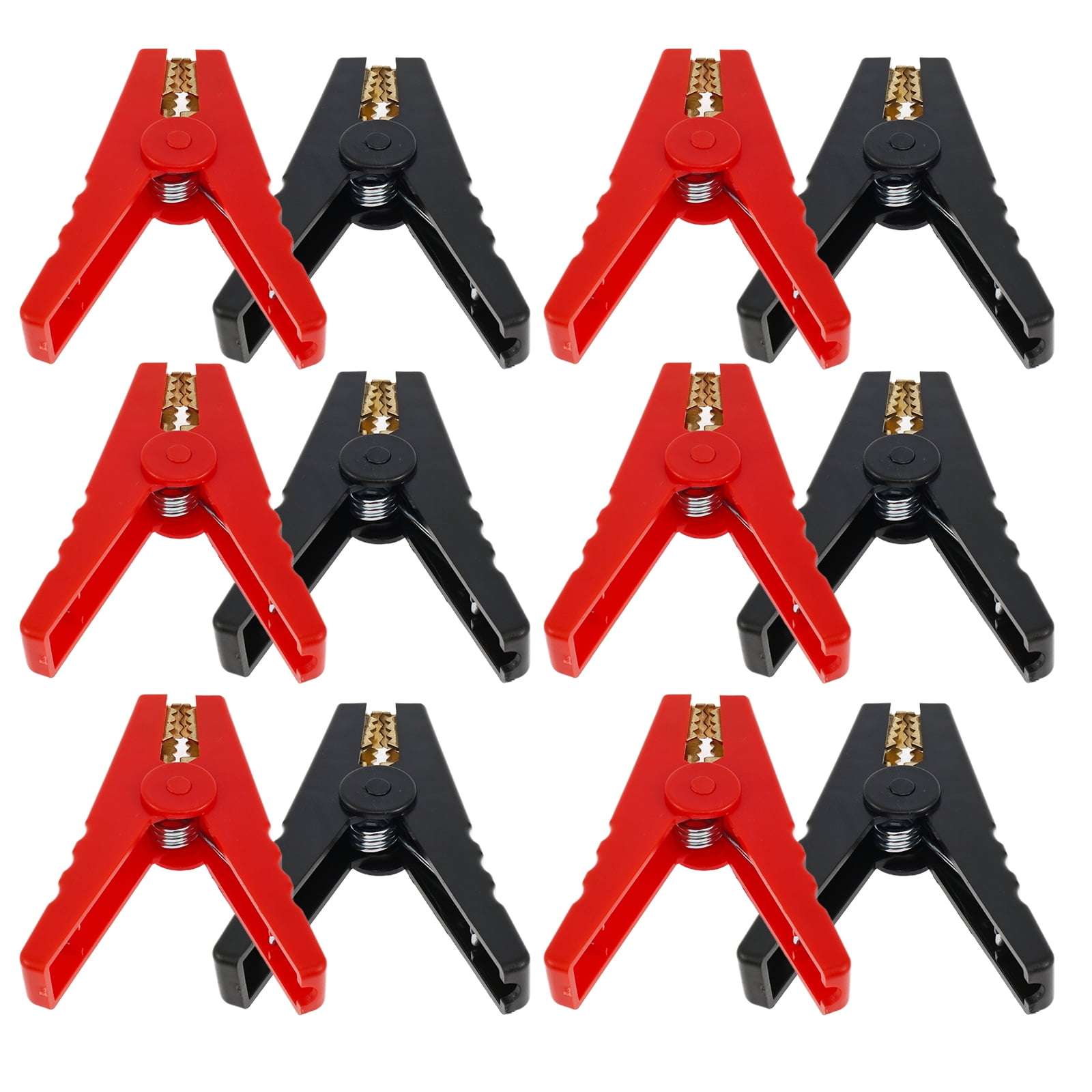Grusce 6Pairs/2Pairs Jumper Cable Clamps Lightweight Jumper Cable Ends ...