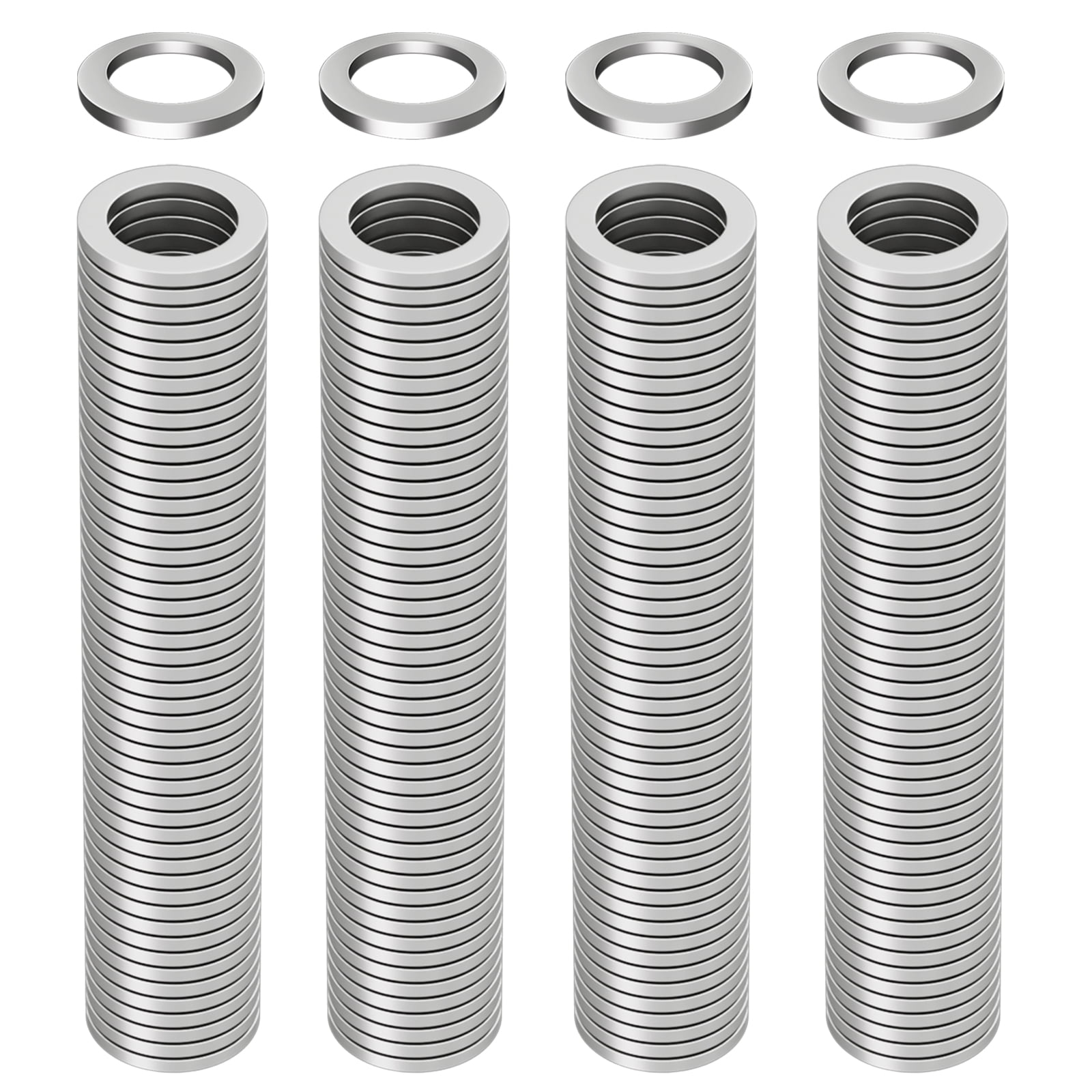 Grusce Aluminum Engine Oil Crush Washers Solid 14 mm Crush Washer Oil ...