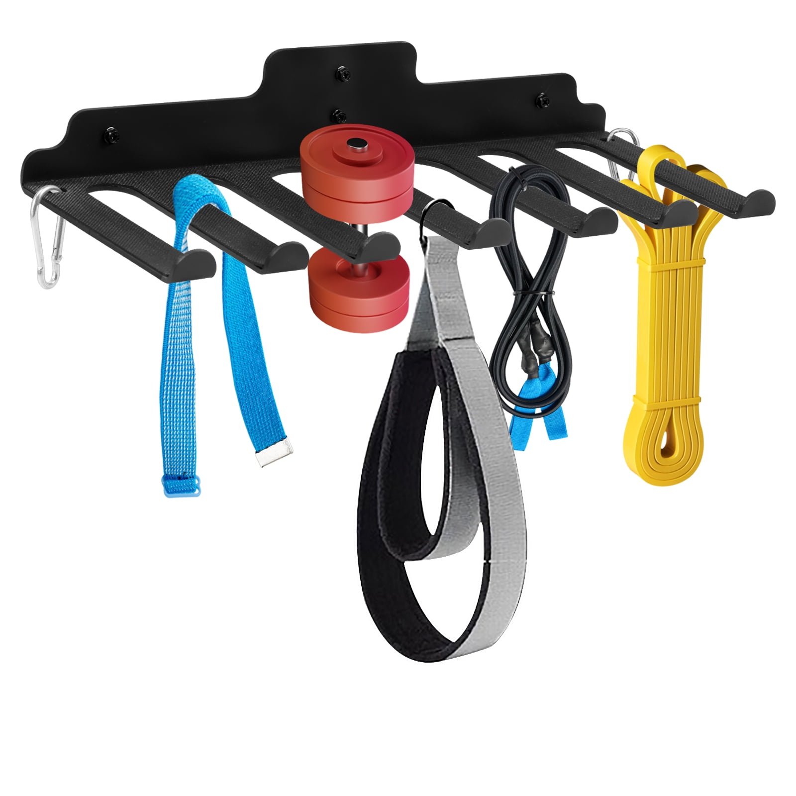 Grusce Barbell Hanger Wall Mounted Barbell Holder Space Saving Barbell ...