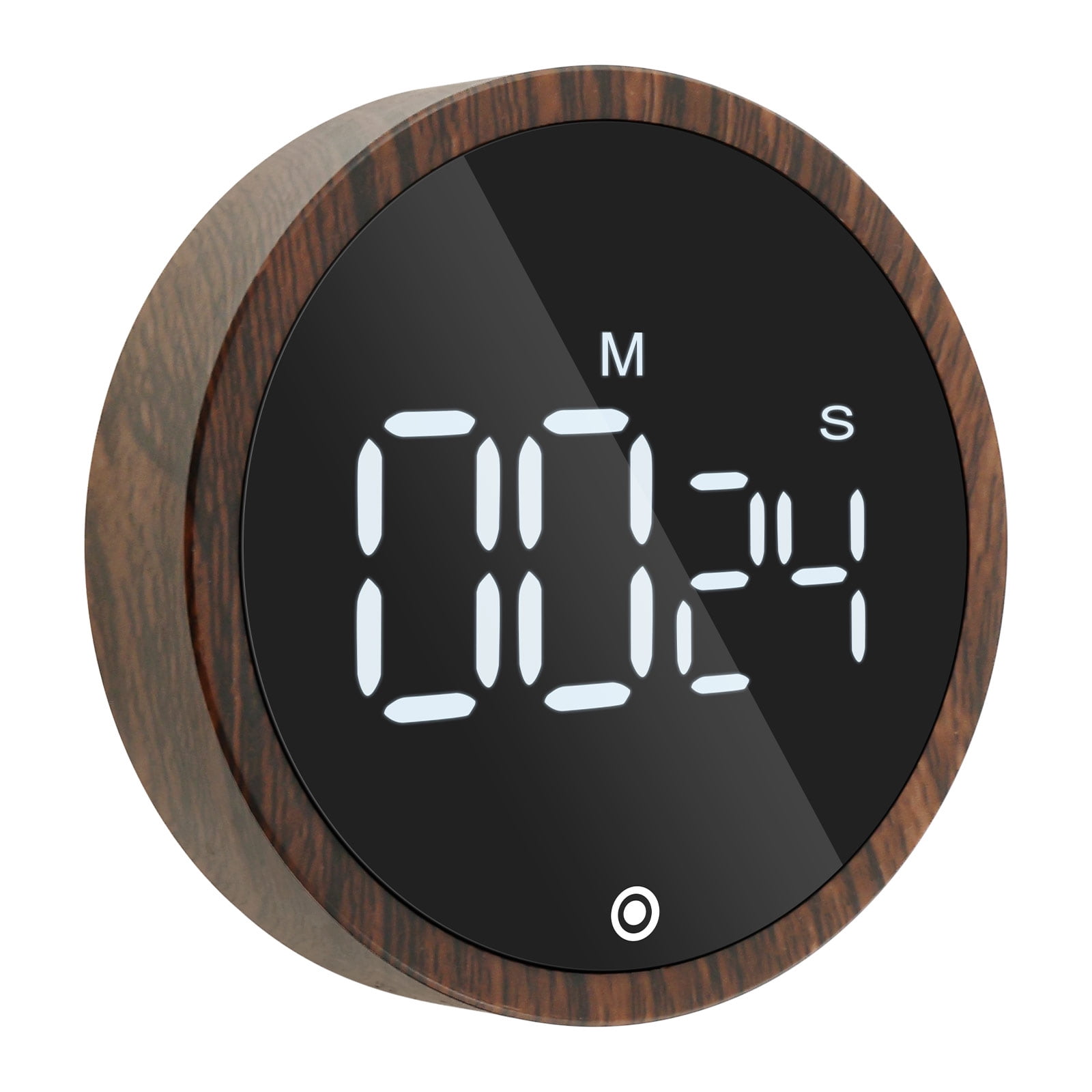 Grusce Digital Kitchen Timer, Magnetic Countdown Timer with LED Light ...