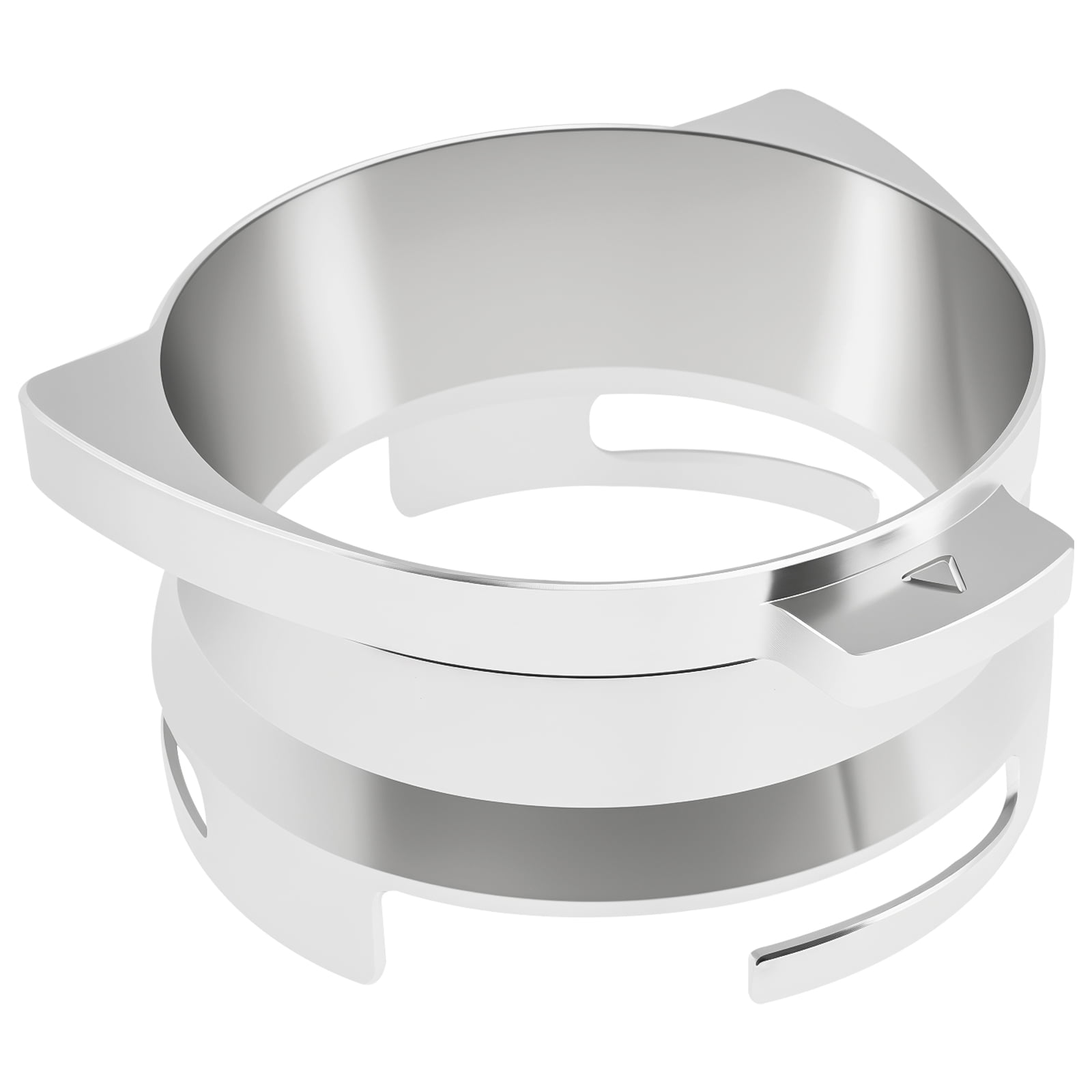 Grusce Espresso Dosing Funnel Hands Free Espresso Funnel Stainless ...