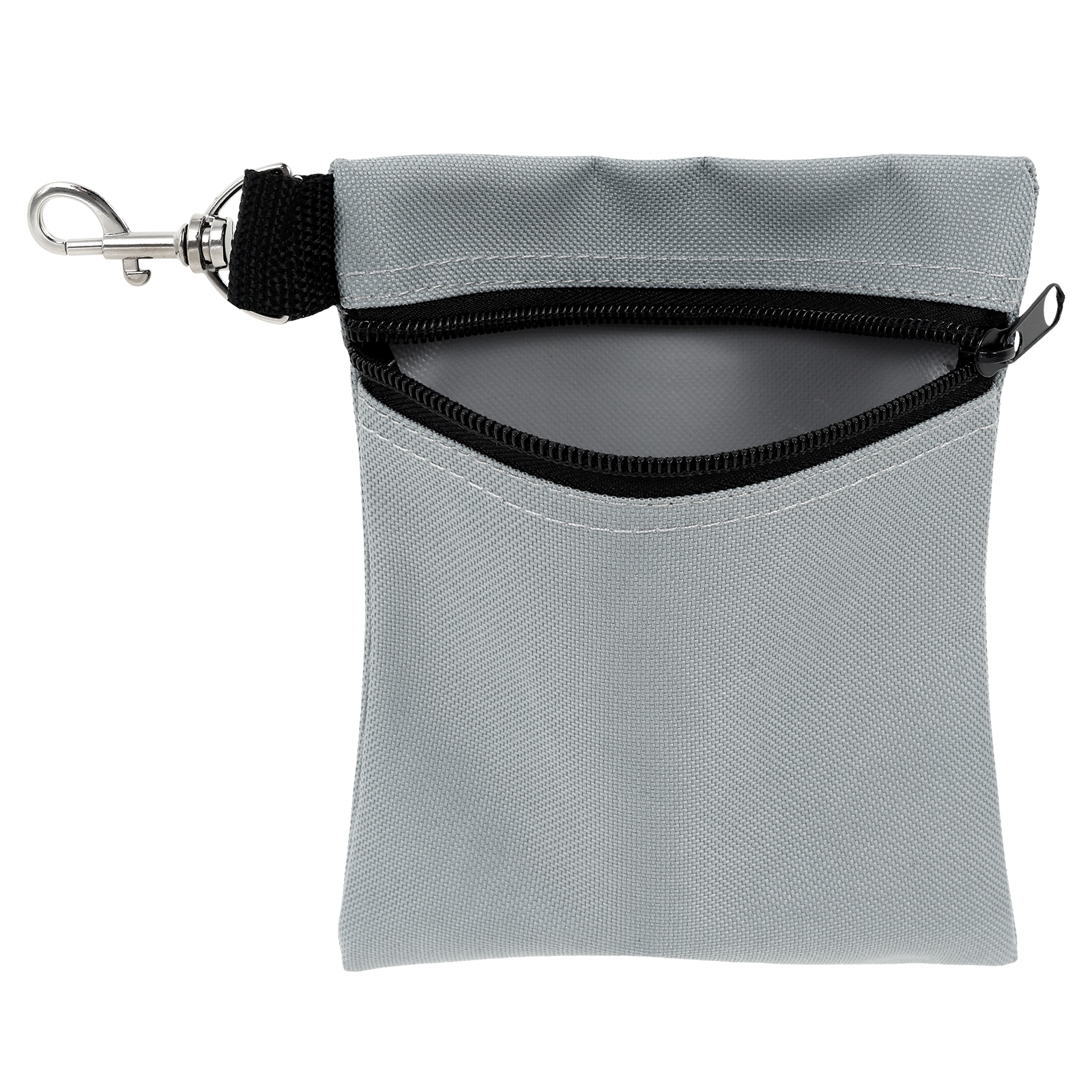 Grusce Golf Tee Pouch Portable Zipper Golf Ball Bag with Hook ...