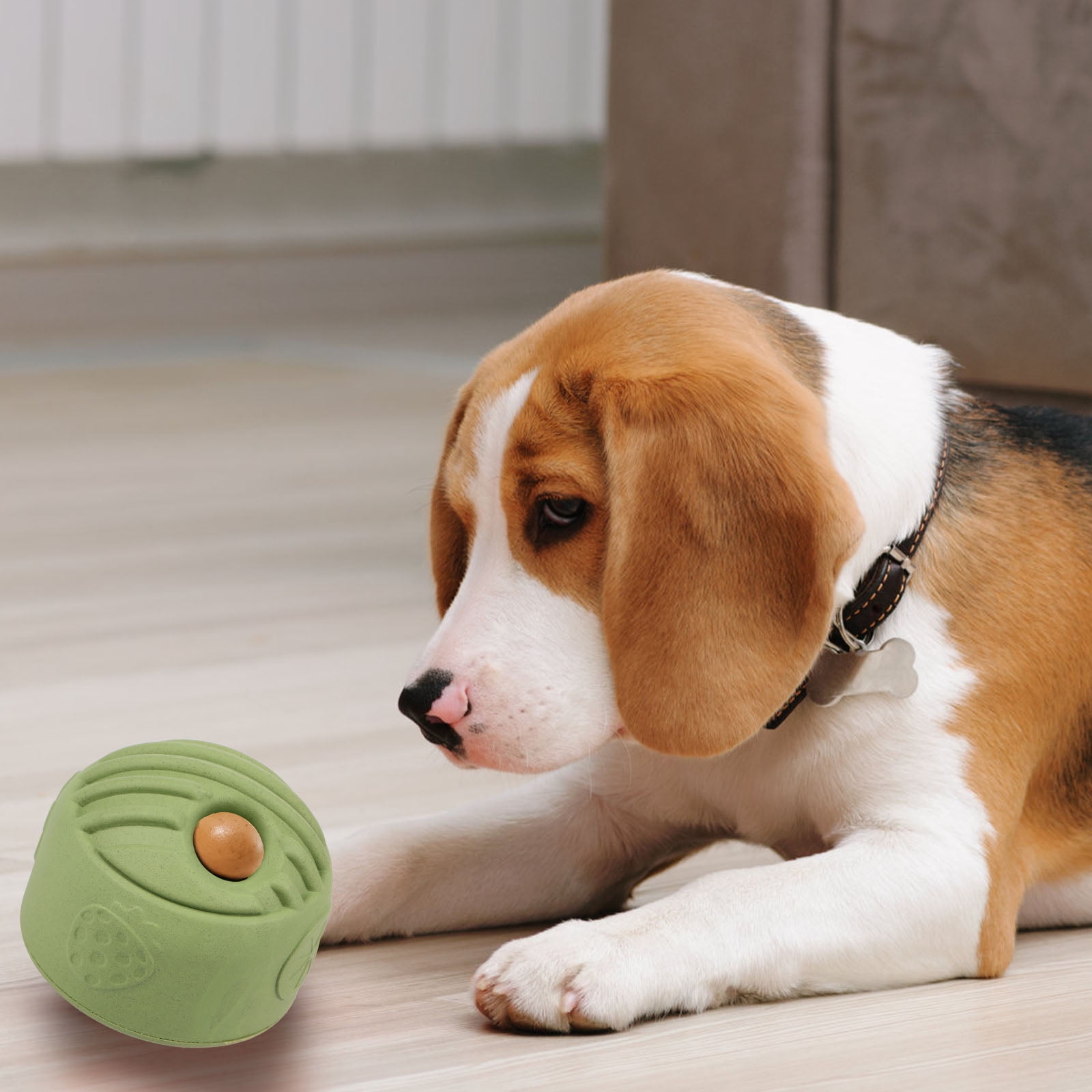 Grusce Interactive Dog Puzzle Toy Fun Dog Enrichment Toy Fillable ...