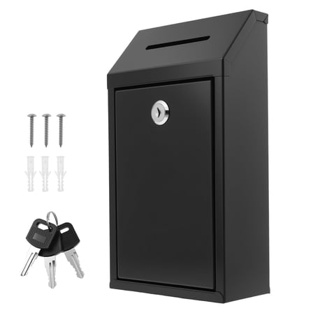WeHere Mailbox with Smart Lock, Durable Steel Construction, 4 Unlock ...