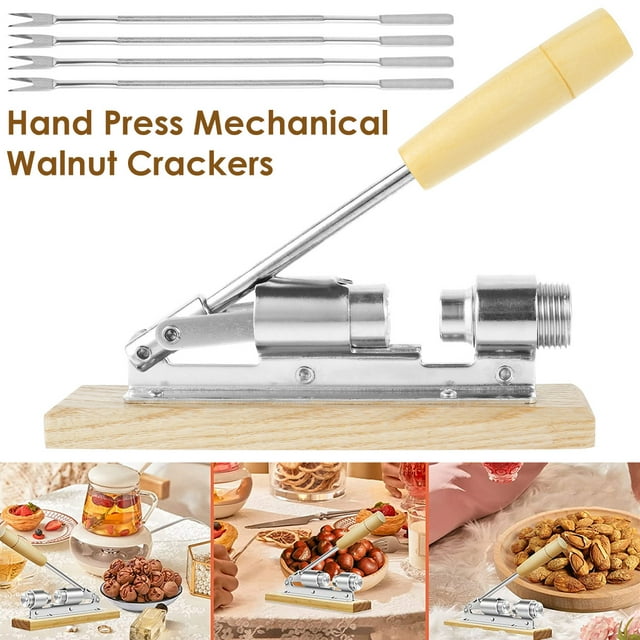 Grusce Nutcrackers for Nuts,Heavy Duty Nut Cracking Tools with 4 Walnut ...