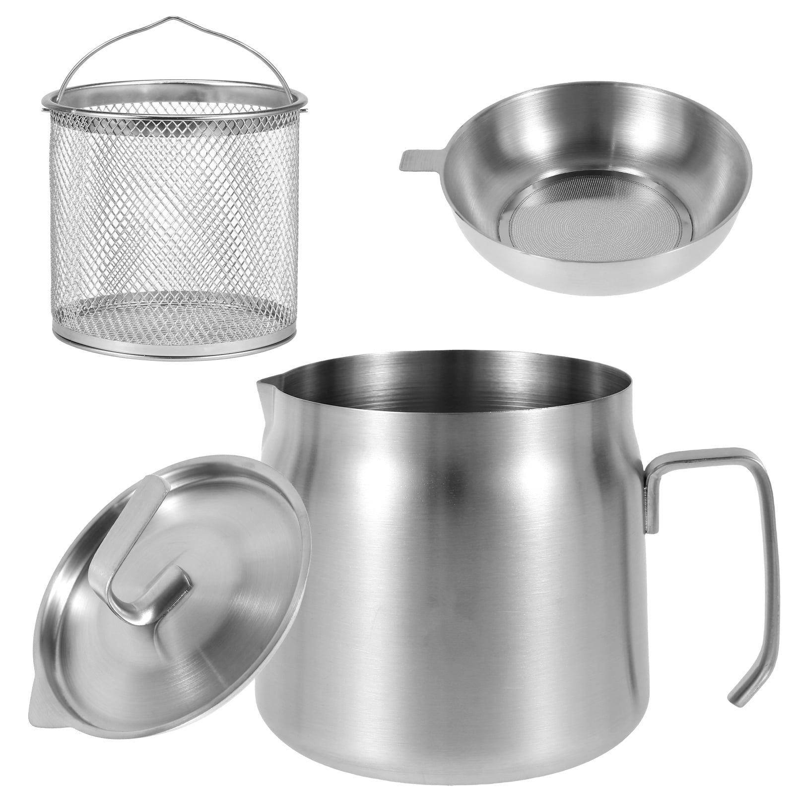 Grusce Oil Filter Pot Stainless Steel Oil Filter Vessel Large Capacity ...