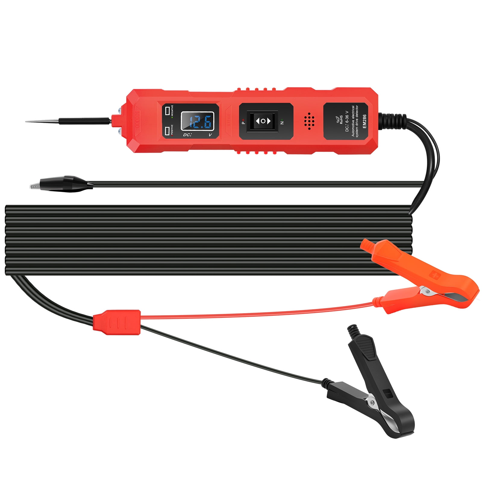 Grusce Power Circuit Probe Tester With Long Cable Multifunctional Car ...