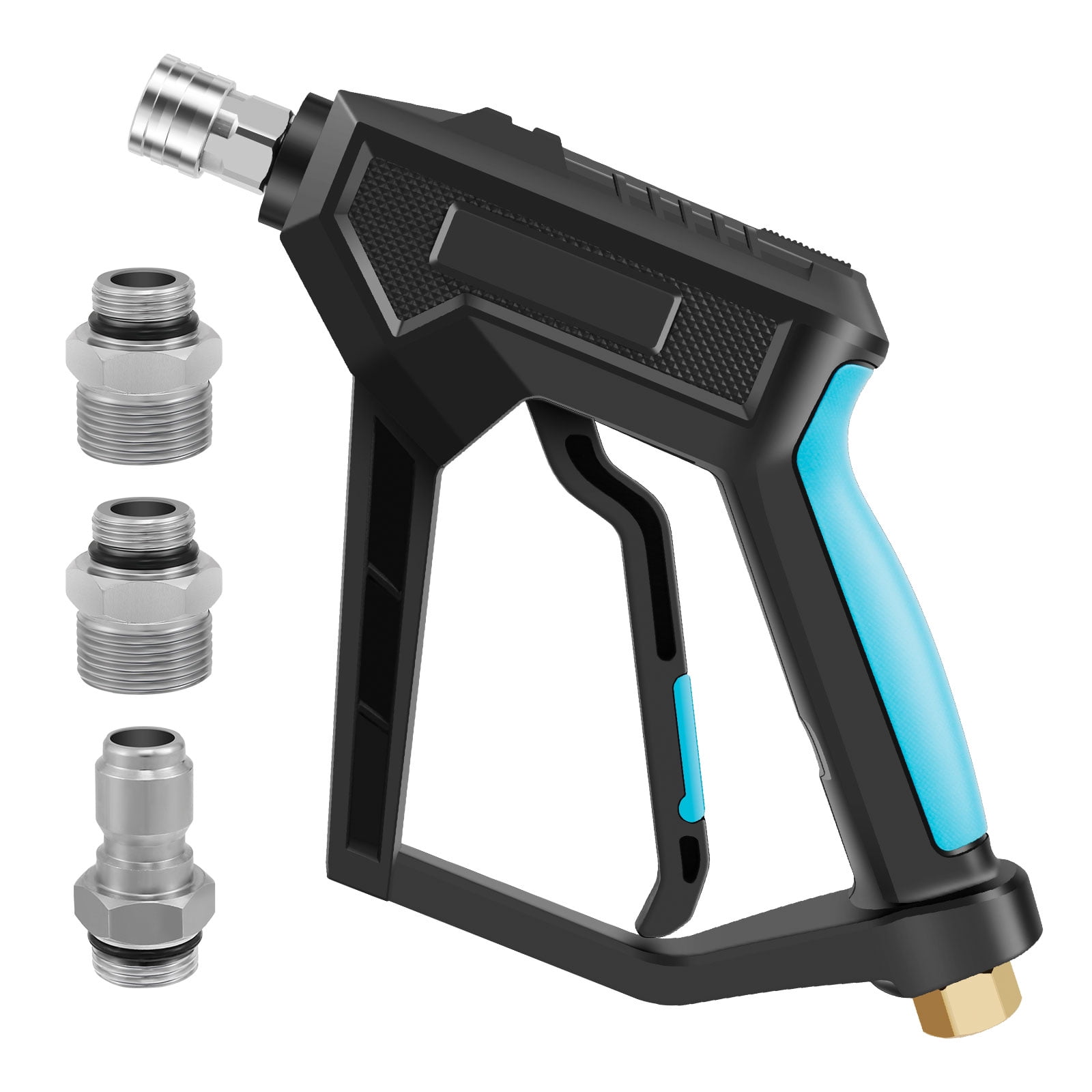 Grusce Pressure Washer Tool 26cm Pressure Cleaner with 3 Adapter ...