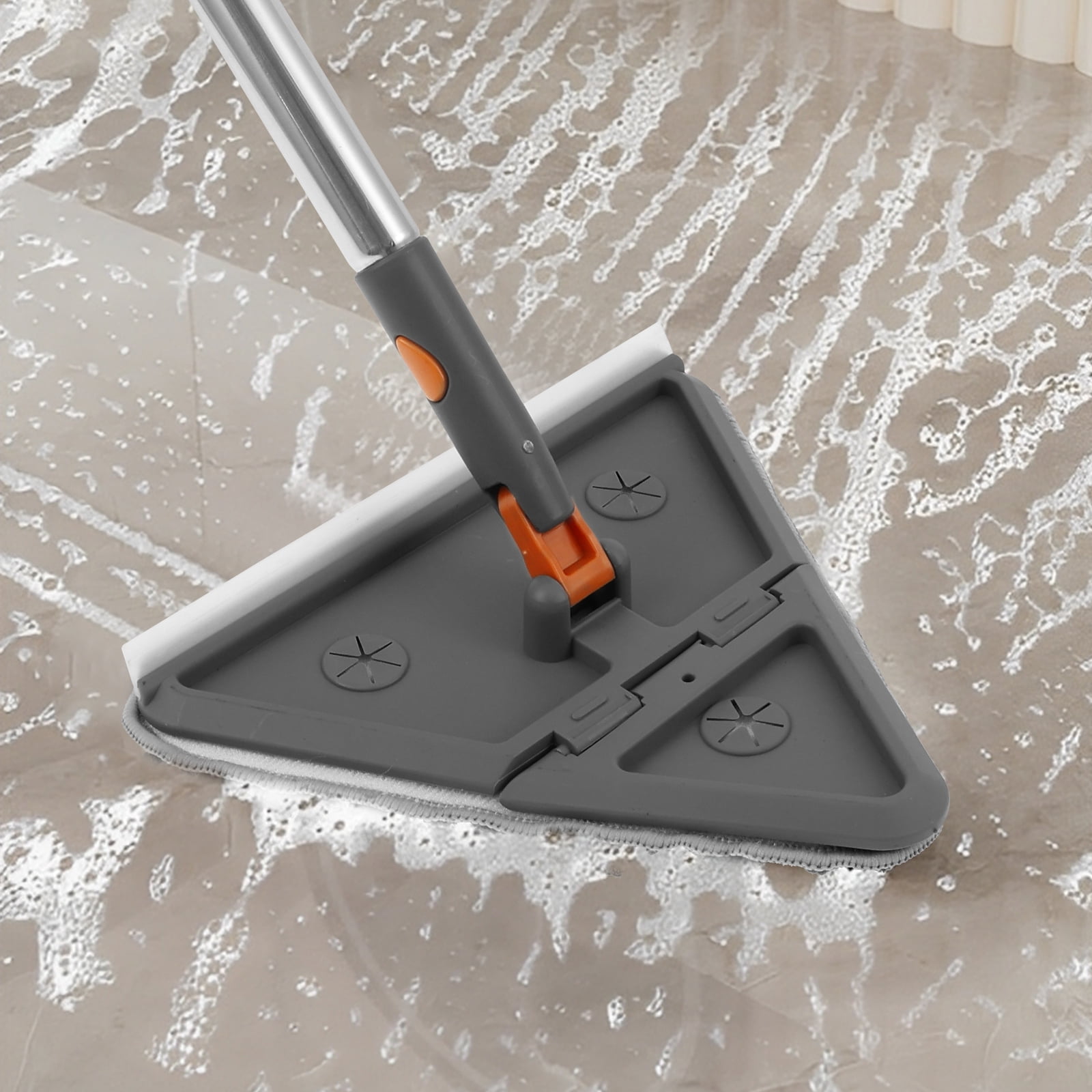 Grusce Telescopic Wall Cleaning Mop for Dry Wet Use Multipurpose 180 ...