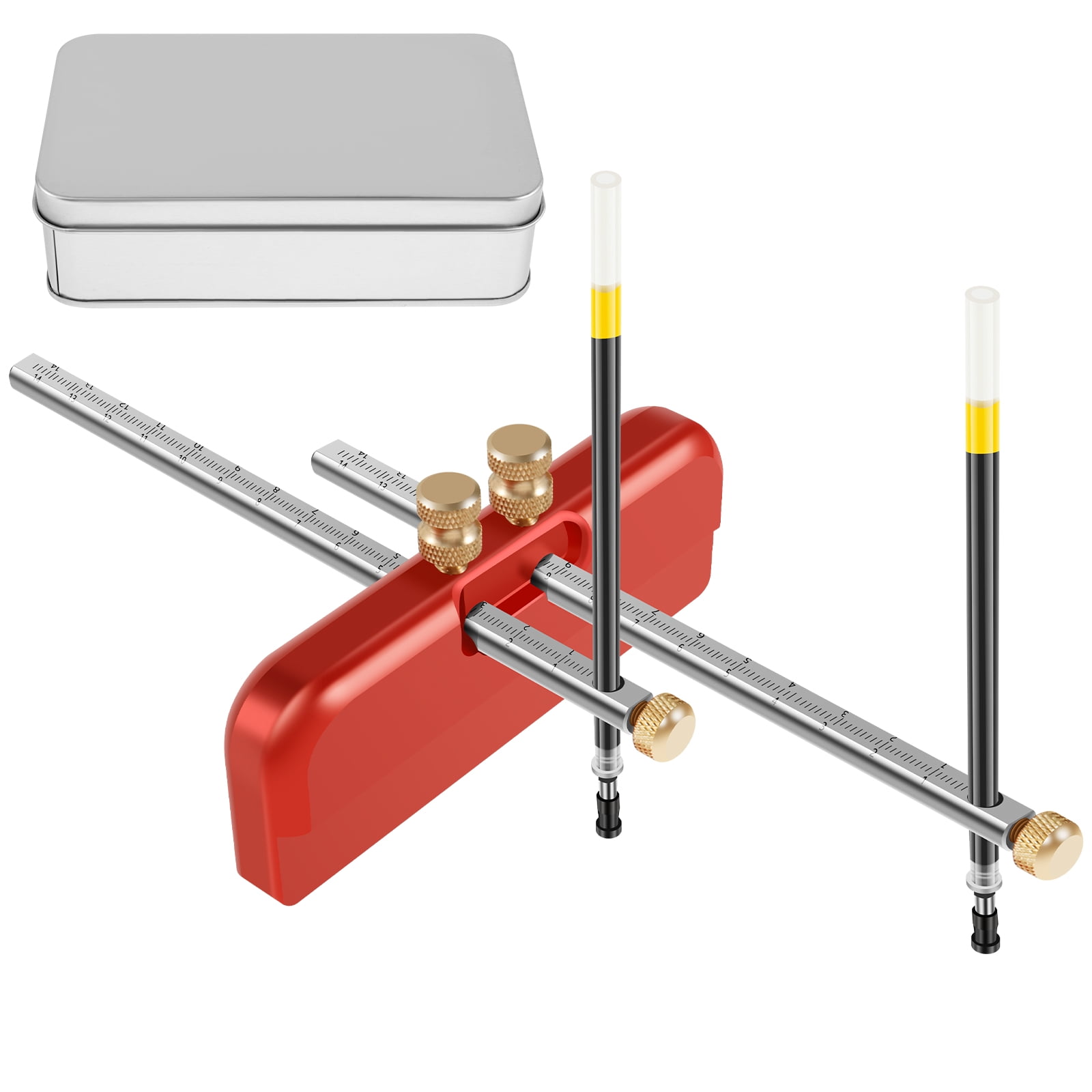 Grusce Woodworking Marking Gauge Aluminum Alloy Wood Scriber Mortise ...