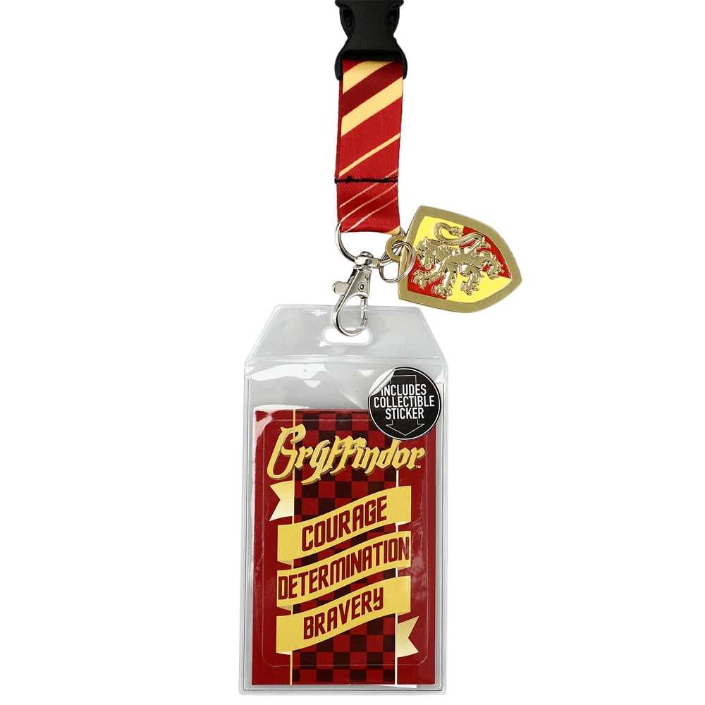 Gryffindor Characteristics Tie Inspired Sublimation Print Metal Enamel ...