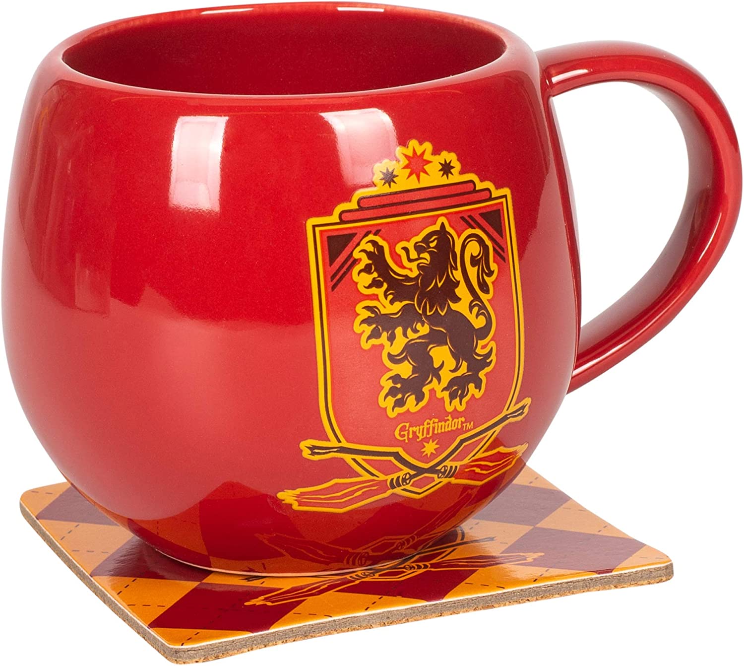 Harry Potter Gryffindor Mug and Coaster - Walmart.com