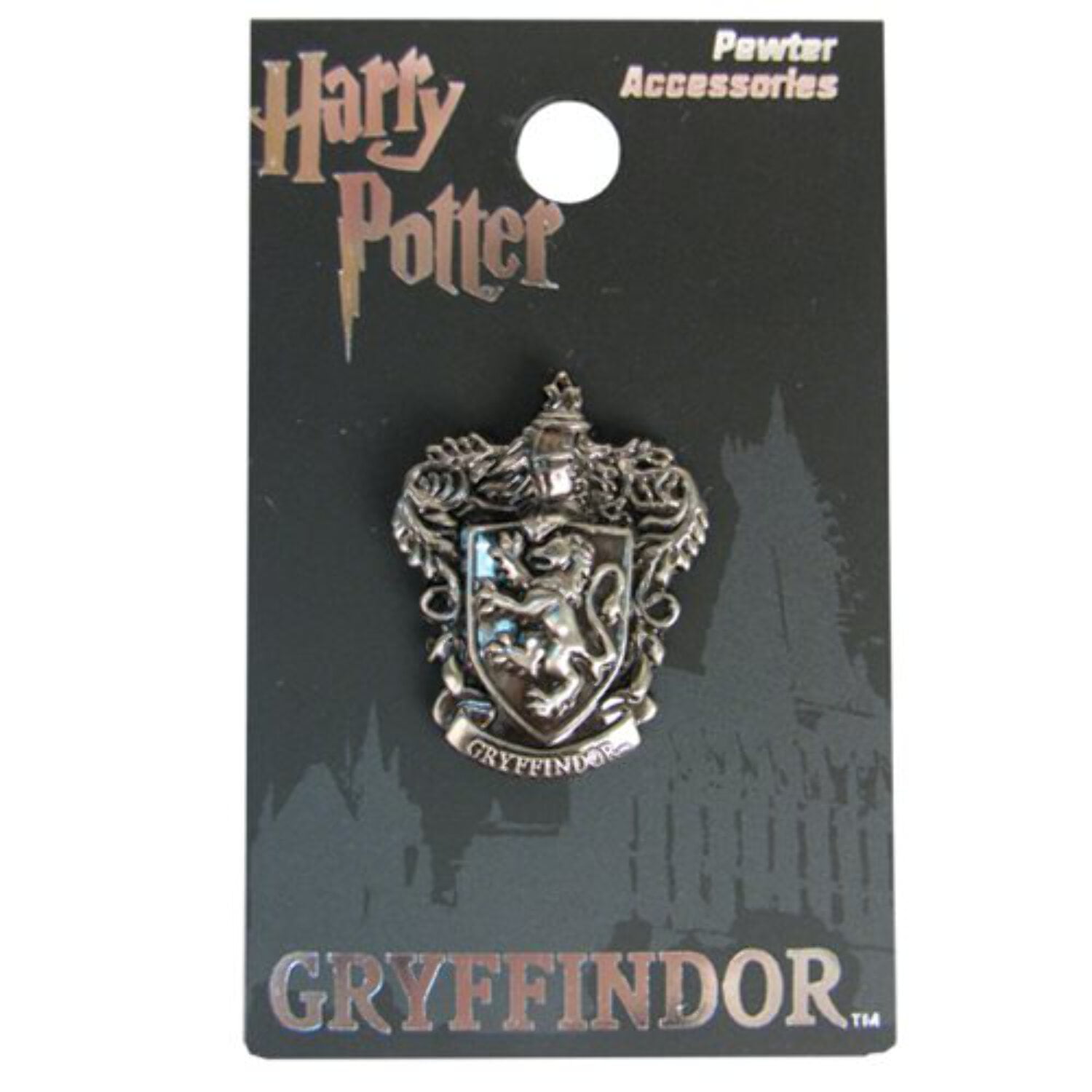 Gryffindor School Crest Pewter Lapel Pin - Walmart.com