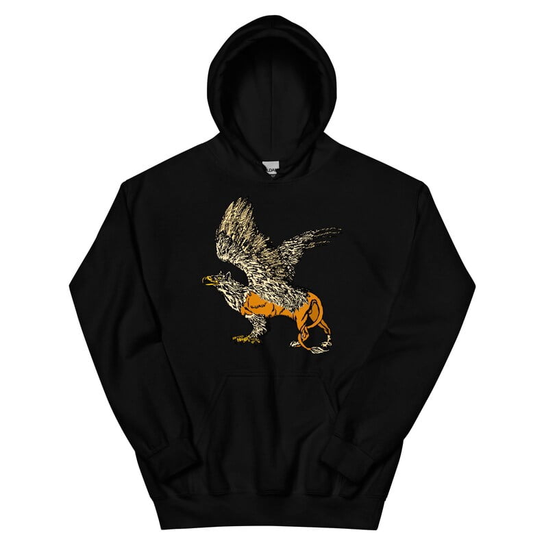 Gryphon Mystical Beast Hoodie Mythological Ancient Bird Magical ...
