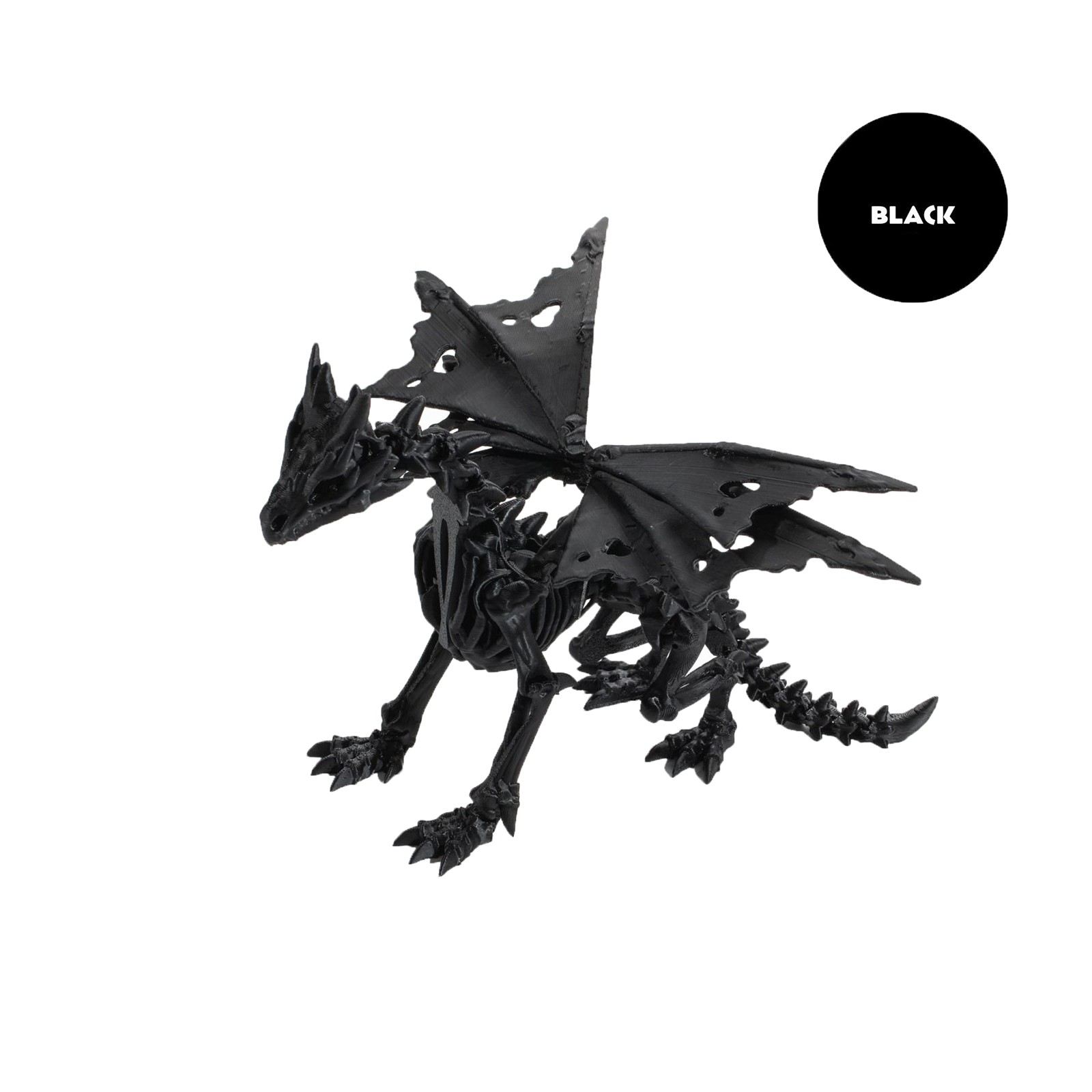 Gs Vane 3D Printed Articulated Dragon Toy for Adults & Kids, Posable ...