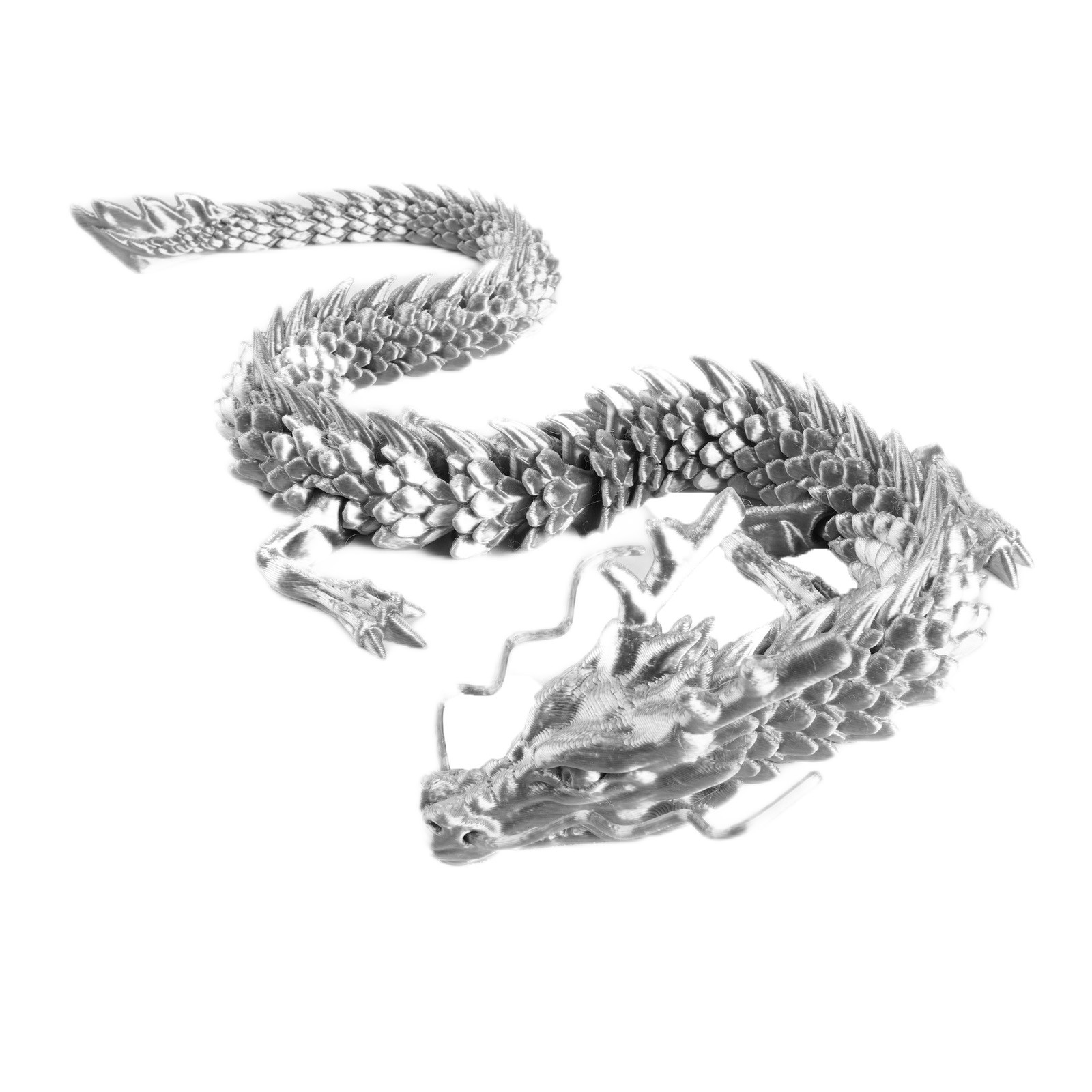 Gs Vane 3D Printed Dragon Action Figure with Flexible Joints, Glow In ...