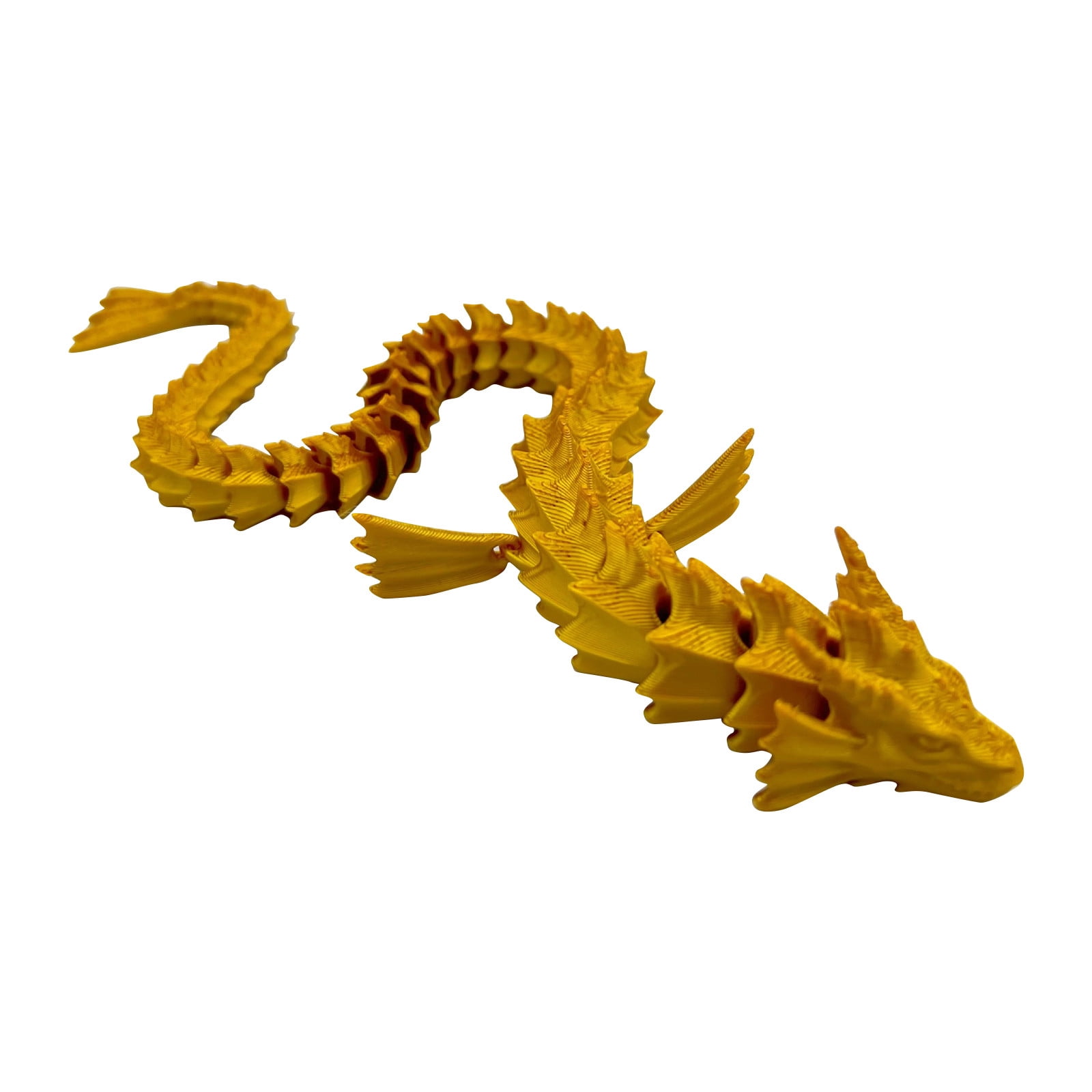 Gs Vane 3D Printed Foldable Dragon Toy, Flexible Movable Joints Stress ...