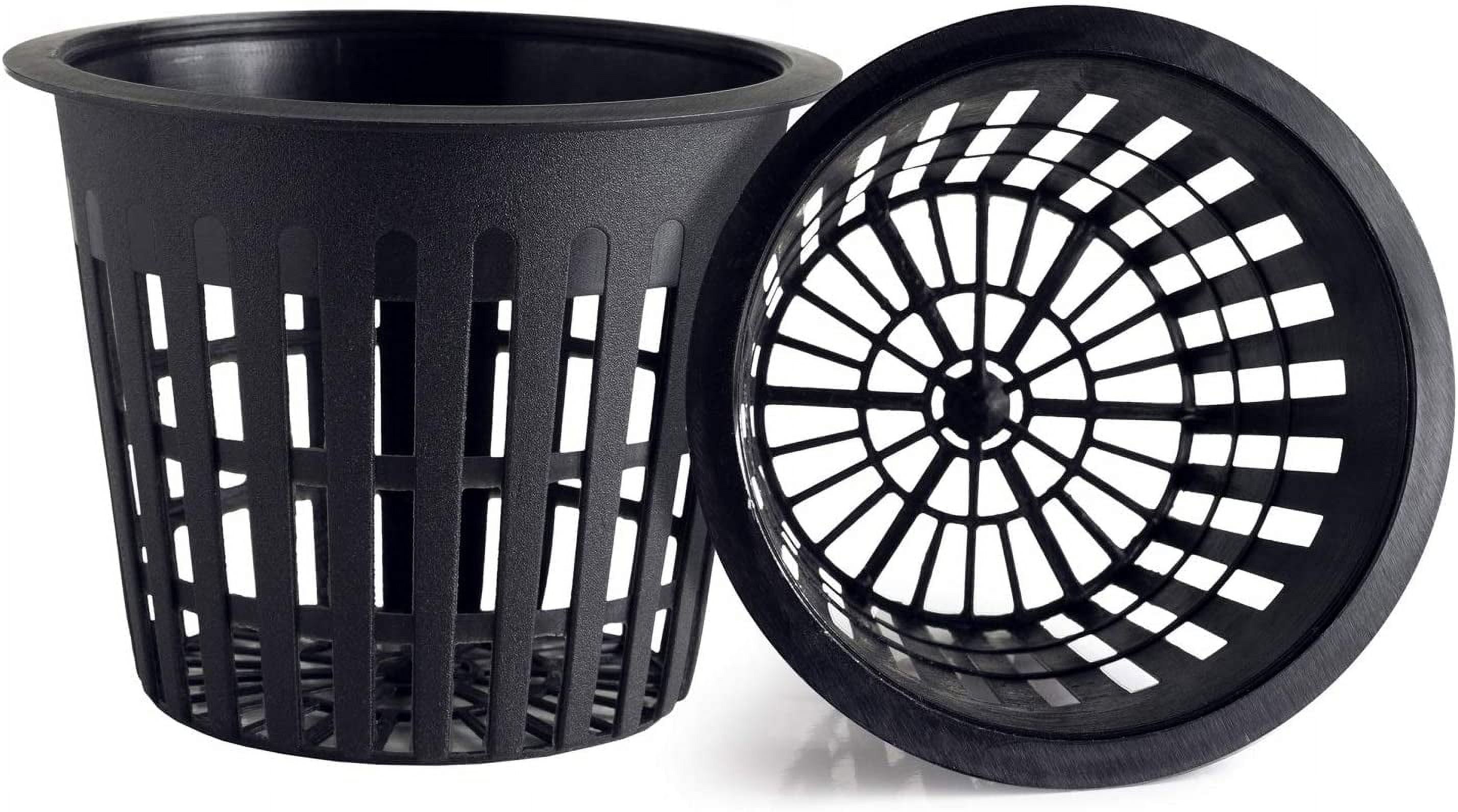 Gseagtia 12pcs 3 Inch Round Heavy Net Cup Flower Pot with 3 Inch Net ...