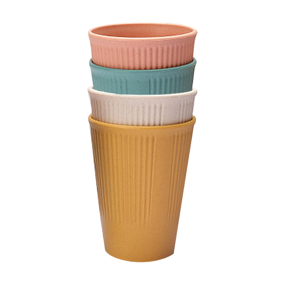 Gseagtia Eco-friendly Unbreakable Reusable Drinking Cup , Wheat Straw ...