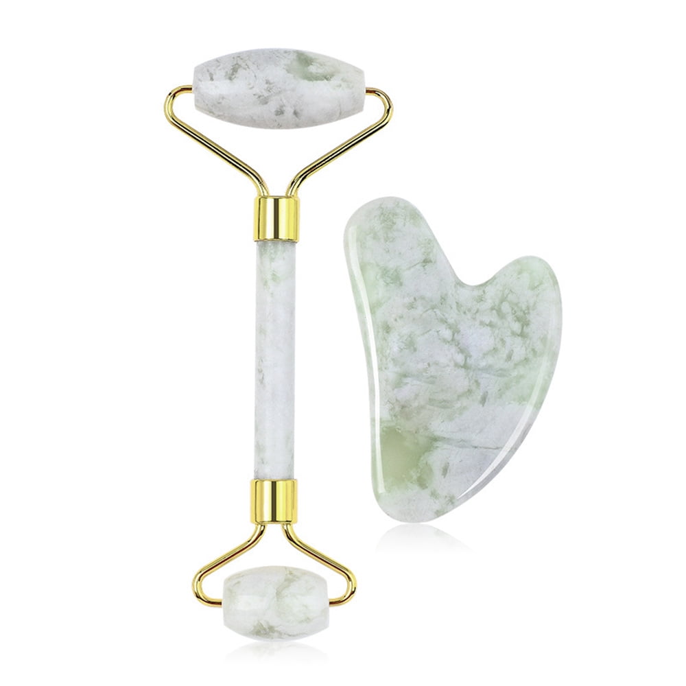 Gseagtia Gua Sha & Massage Stick Jade Natural Crystal Self Care Gifts ...