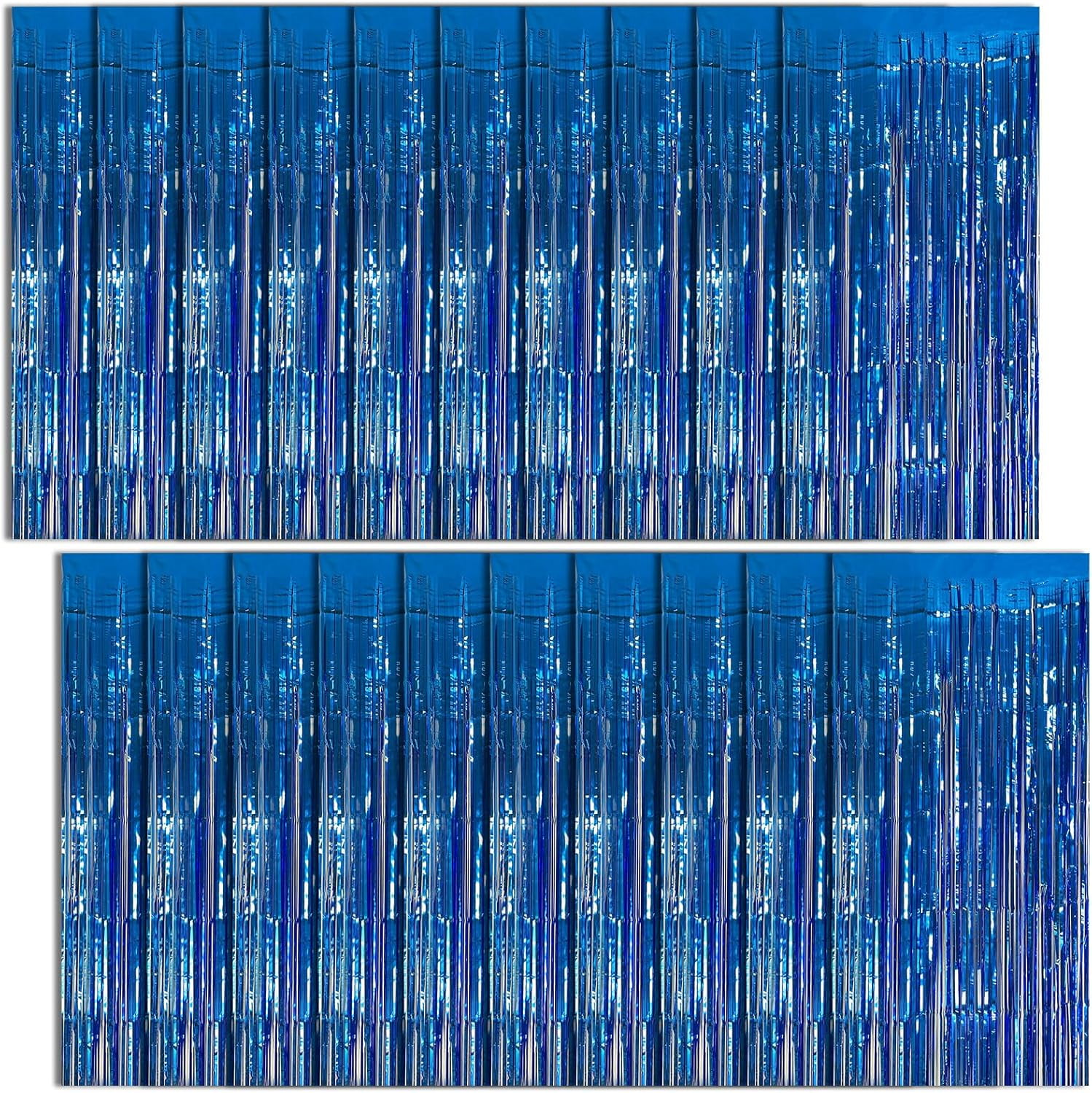 Gshe Iit 2 Pack Gold Backdrop Birthday Decorations Foil Curtain ...