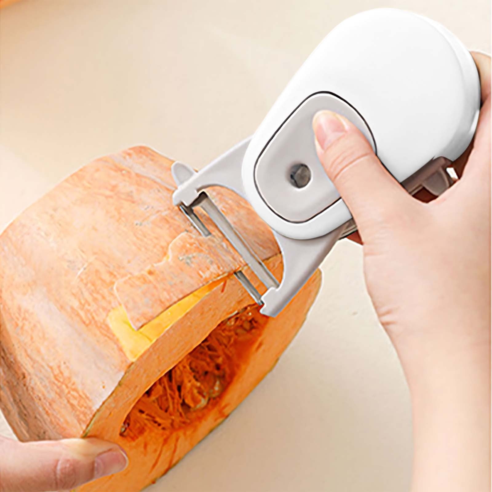 Stainless Steel 3-in-1 Kitchen Peeler & Fruit Knife | Multifunctional ...