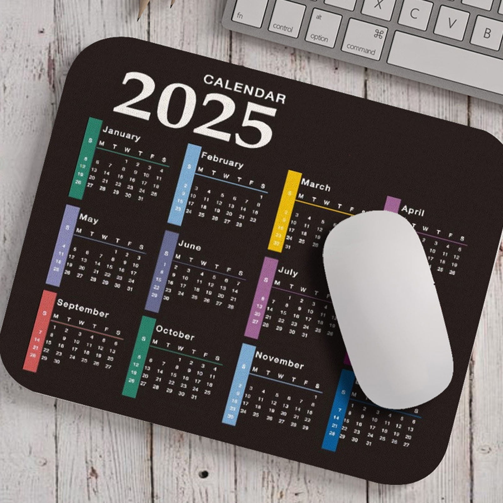 Gspmoly Full English Shortcut Keys Desk Pad Extra Large Non-Slip Mouse ...