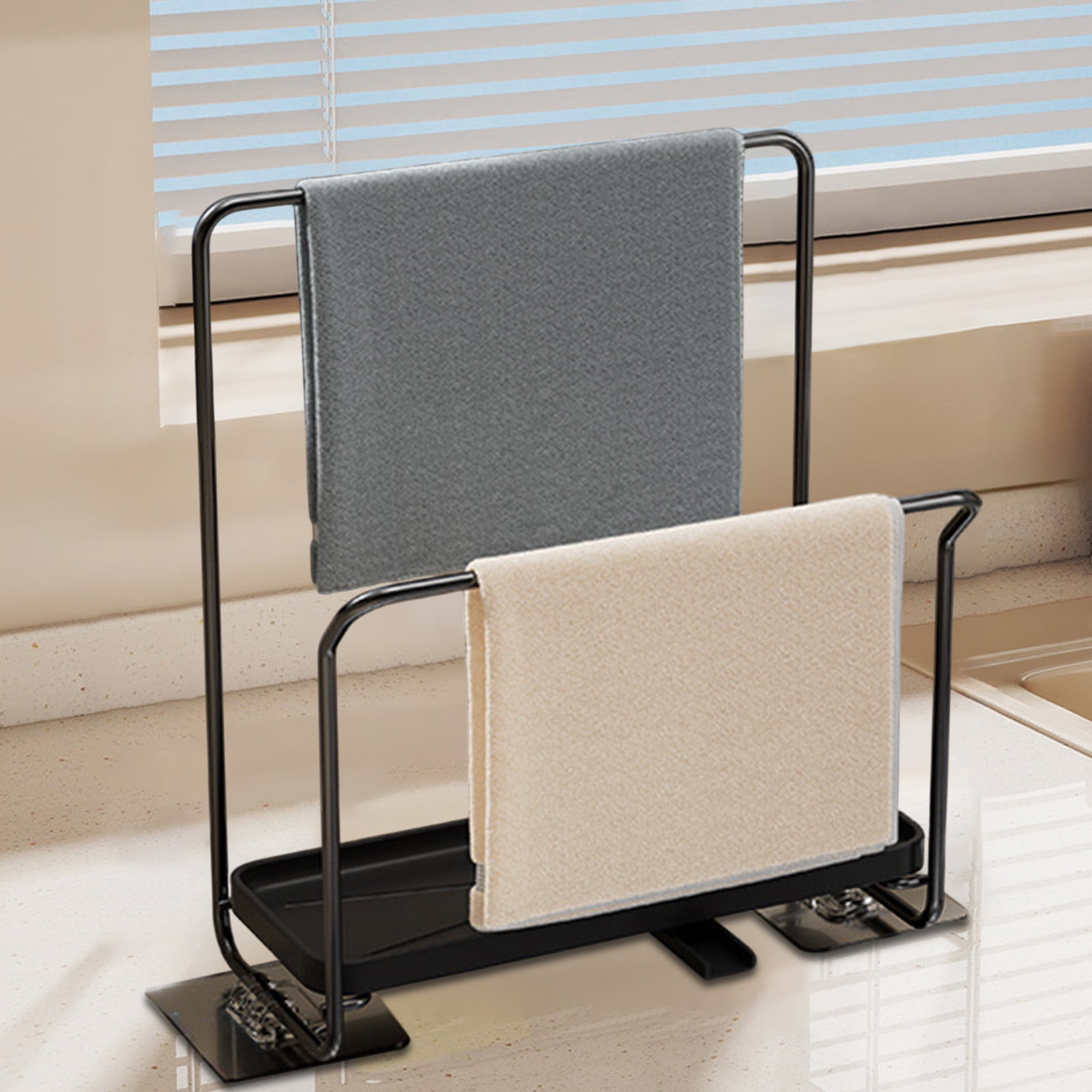 Gspmoly Stainless Steel Over Sink Kitchen Organizer - Counter Storage ...